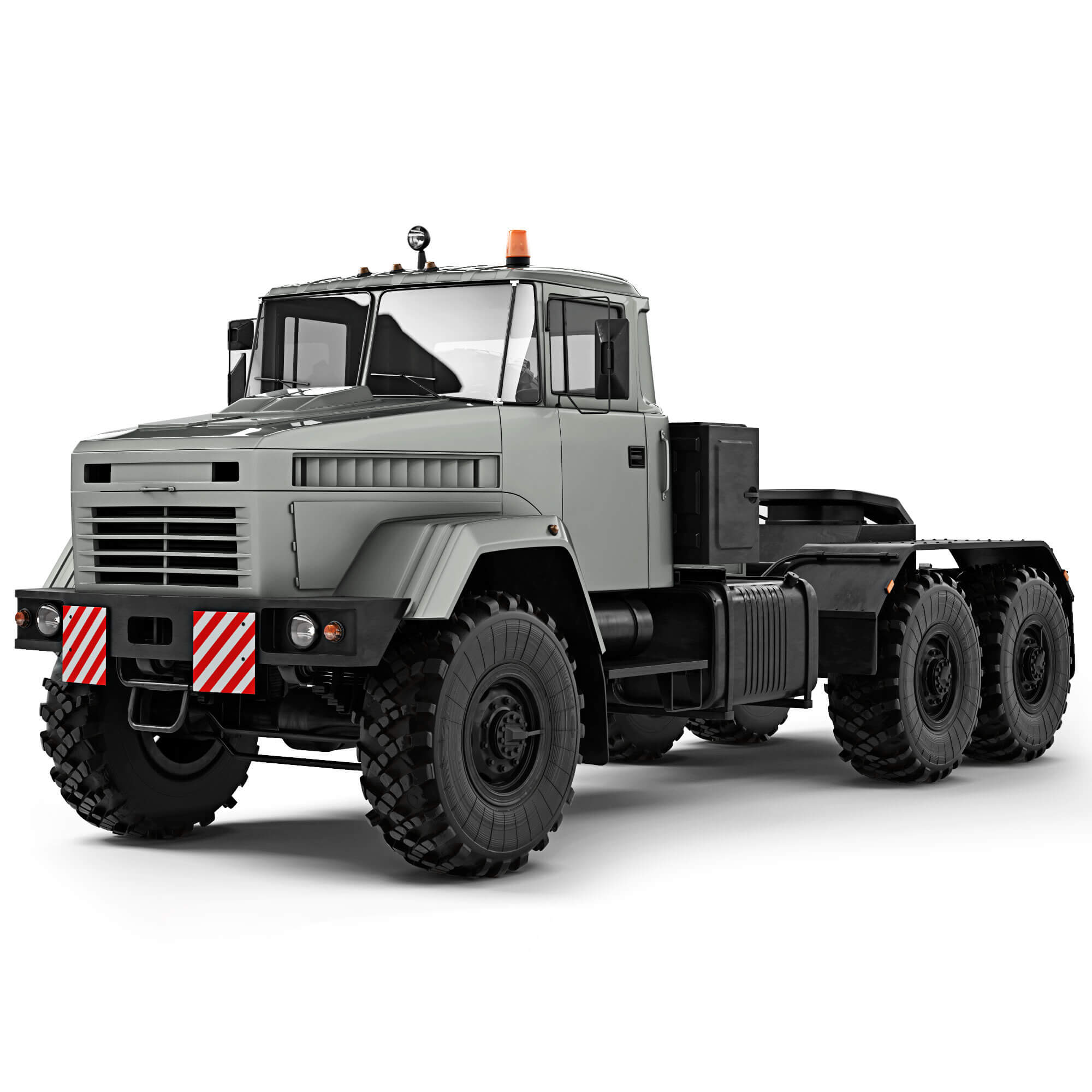 KrAZ 6446 Truck Tractor 2006 - 3D Model by podshyvalov