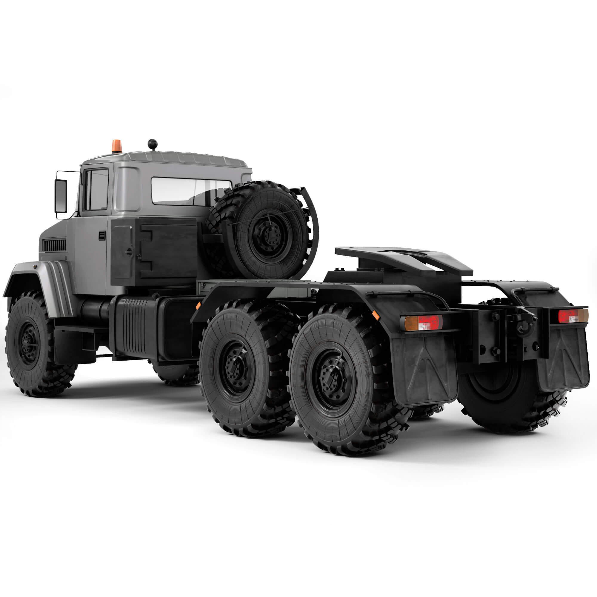 KrAZ 6446 Truck Tractor 2006 - 3D Model by podshyvalov