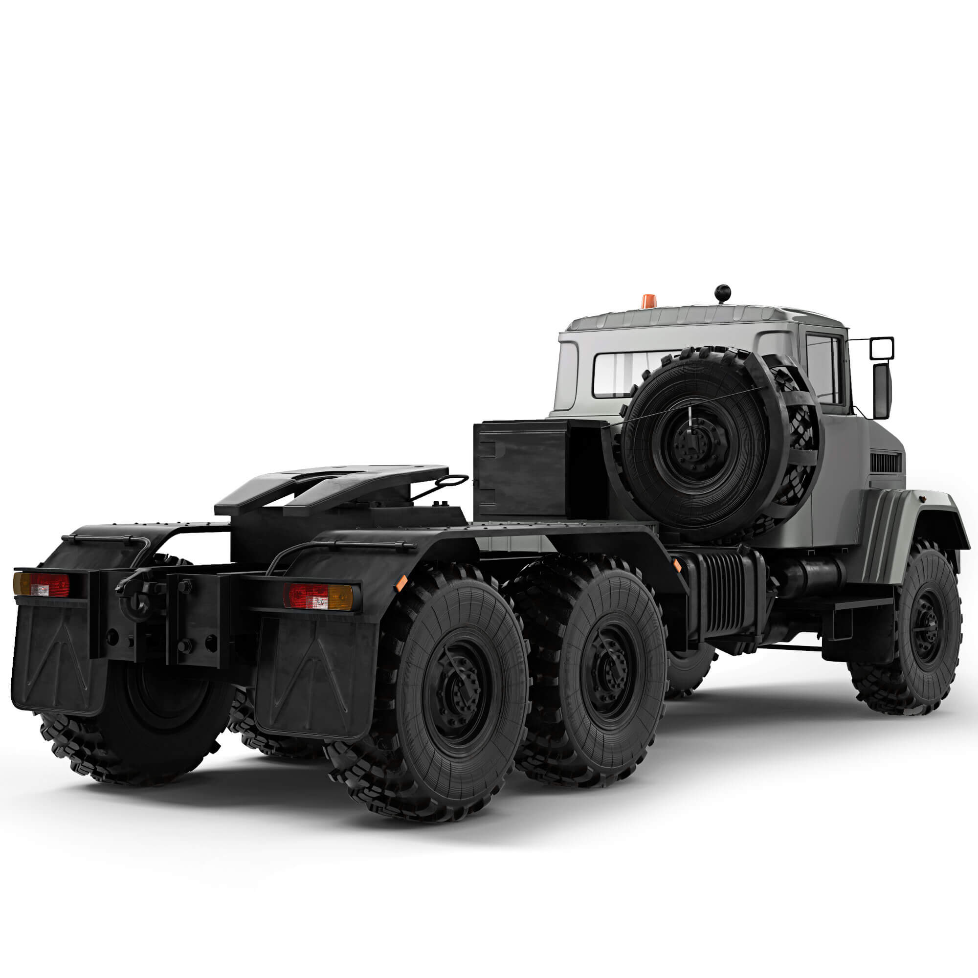 KrAZ 6446 Truck Tractor 2006 - 3D Model by podshyvalov