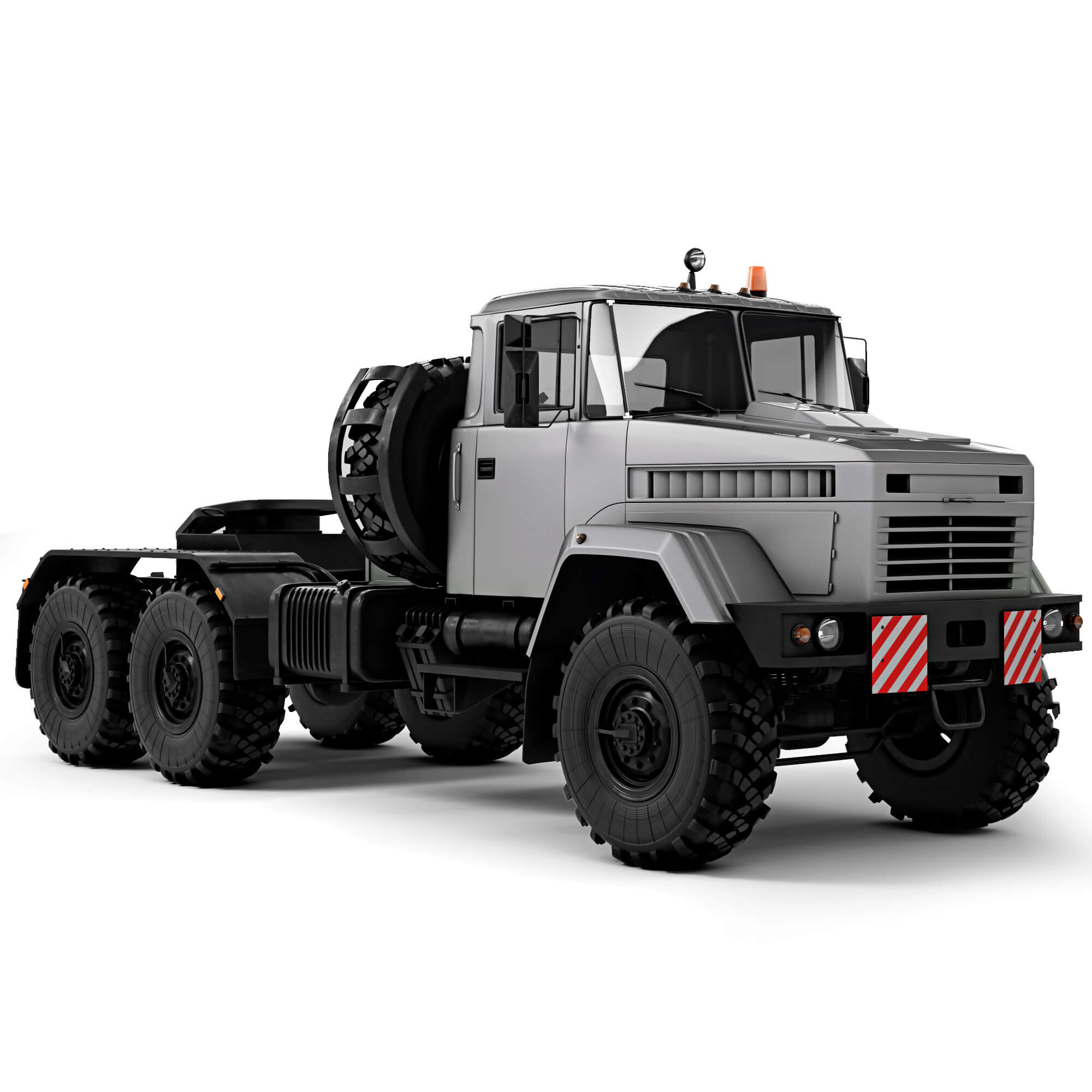 KrAZ 6446 Truck Tractor 2006 - 3D Model by podshyvalov