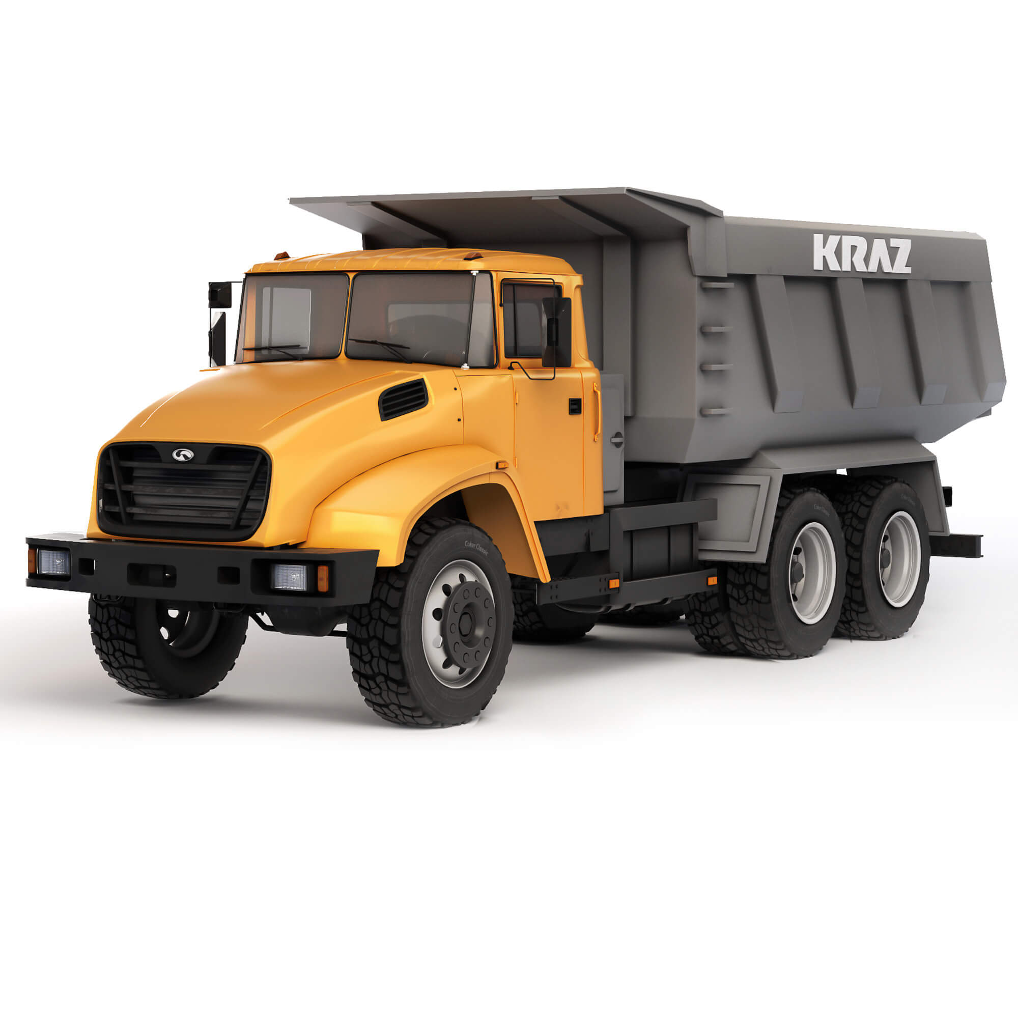 Kraz 65032 Dump Truck 2012 - 3D Model by podshyvalov