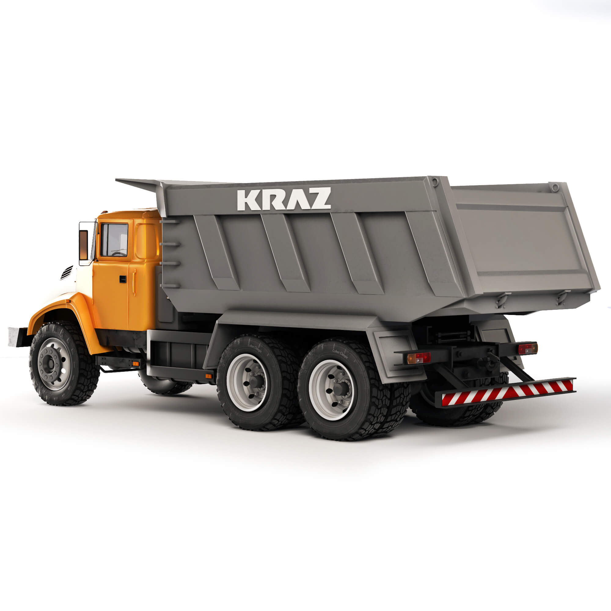 Kraz 65032 Dump Truck 2012 - 3D Model by podshyvalov