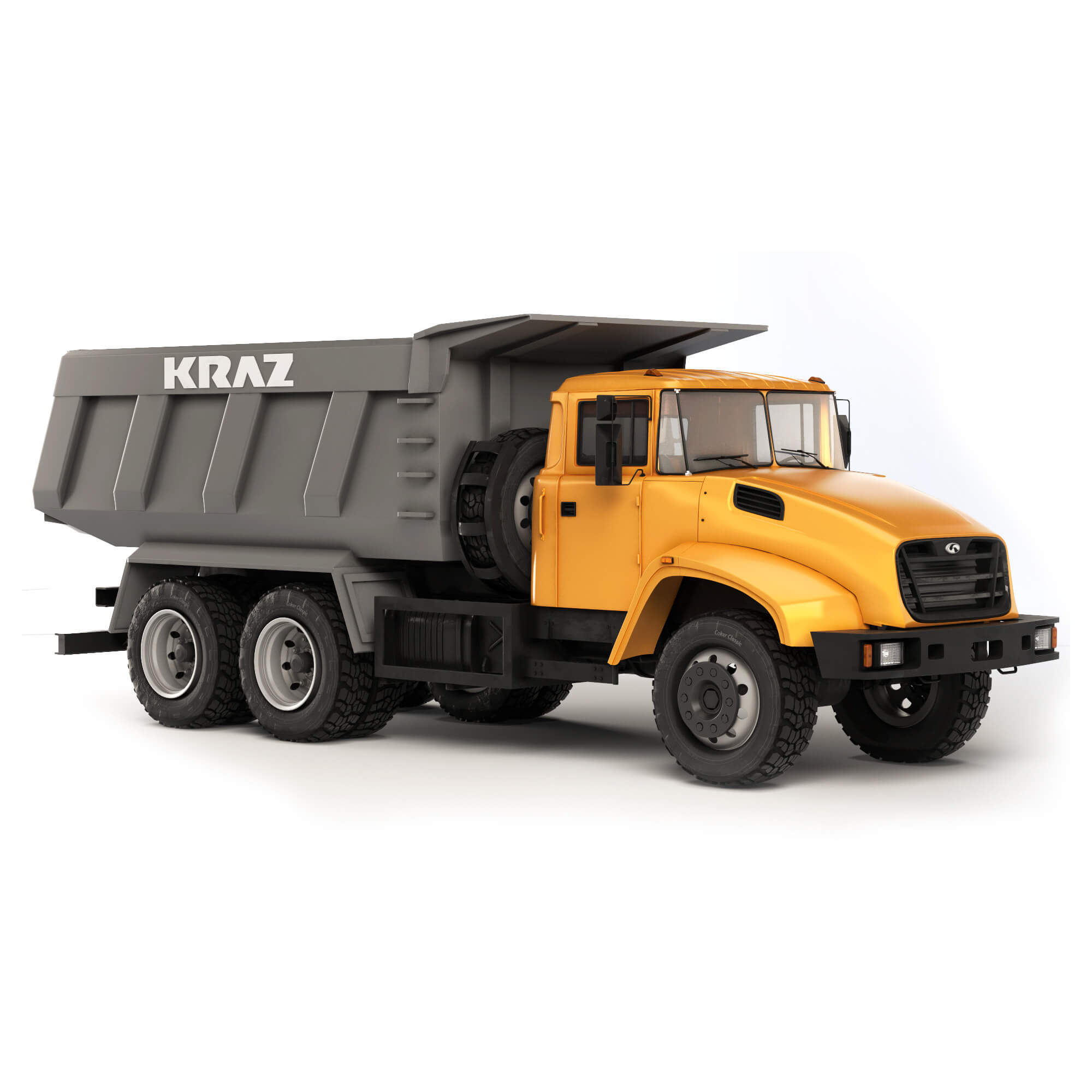 Kraz 65032 Dump Truck 2012 - 3D Model by podshyvalov