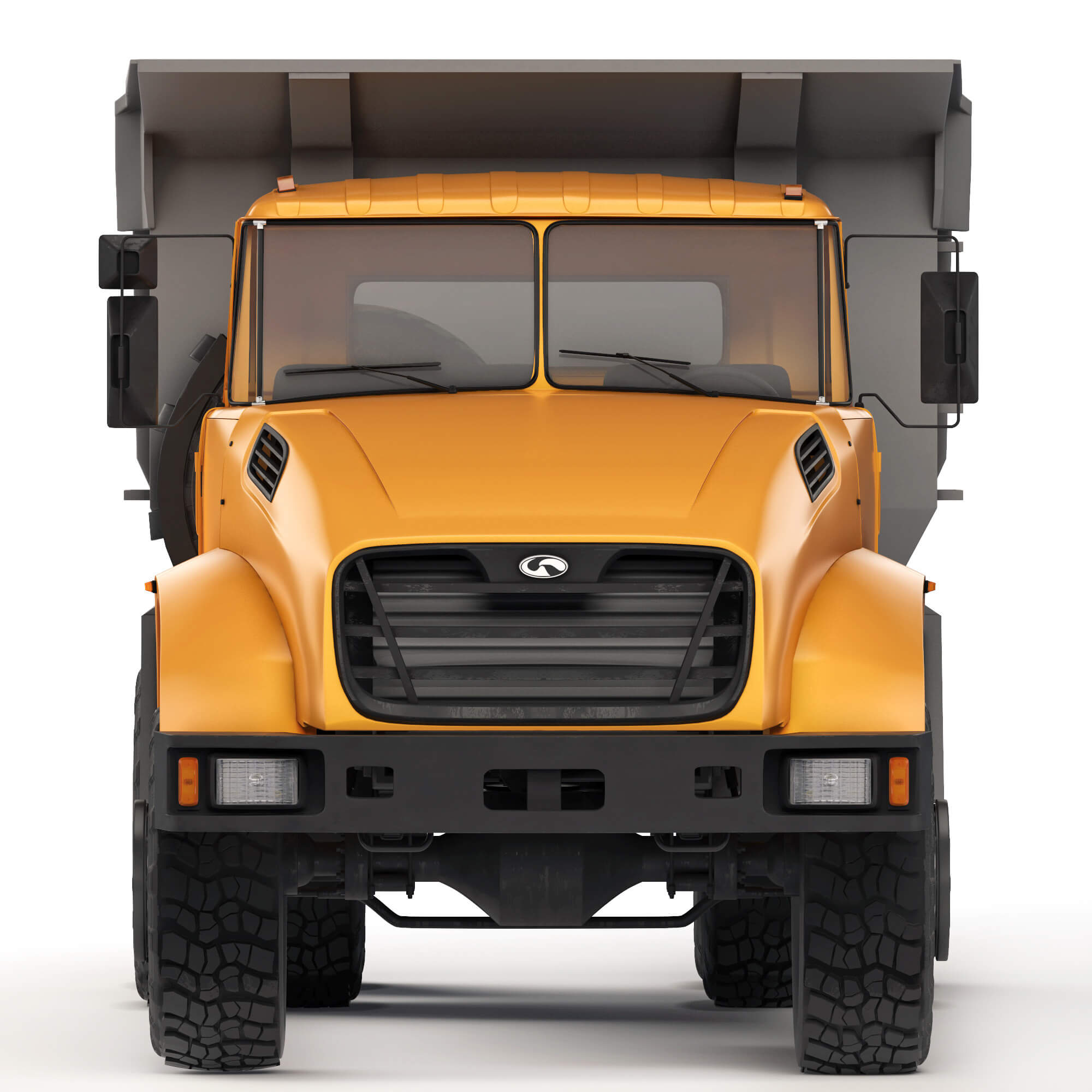 Kraz 65032 Dump Truck 2012 - 3D Model by podshyvalov