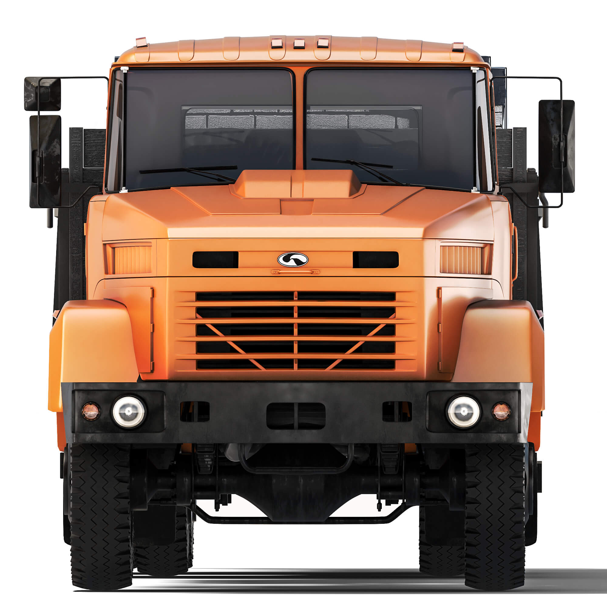 KrAZ 65053 Flatbed 2008 - 3D Model by podshyvalov