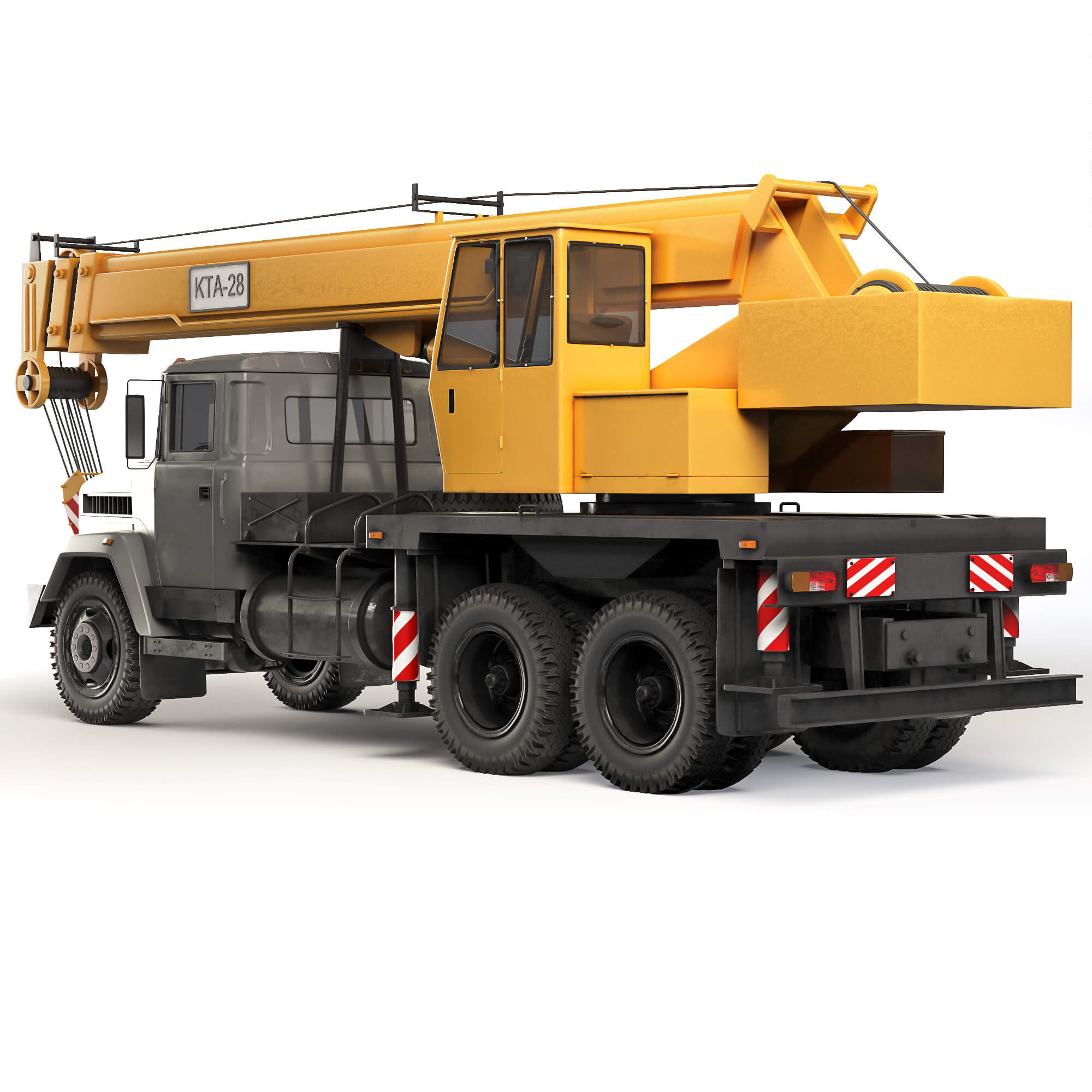 KrAZ 65053 KTA-28 2008 3D Model by podshyvalov