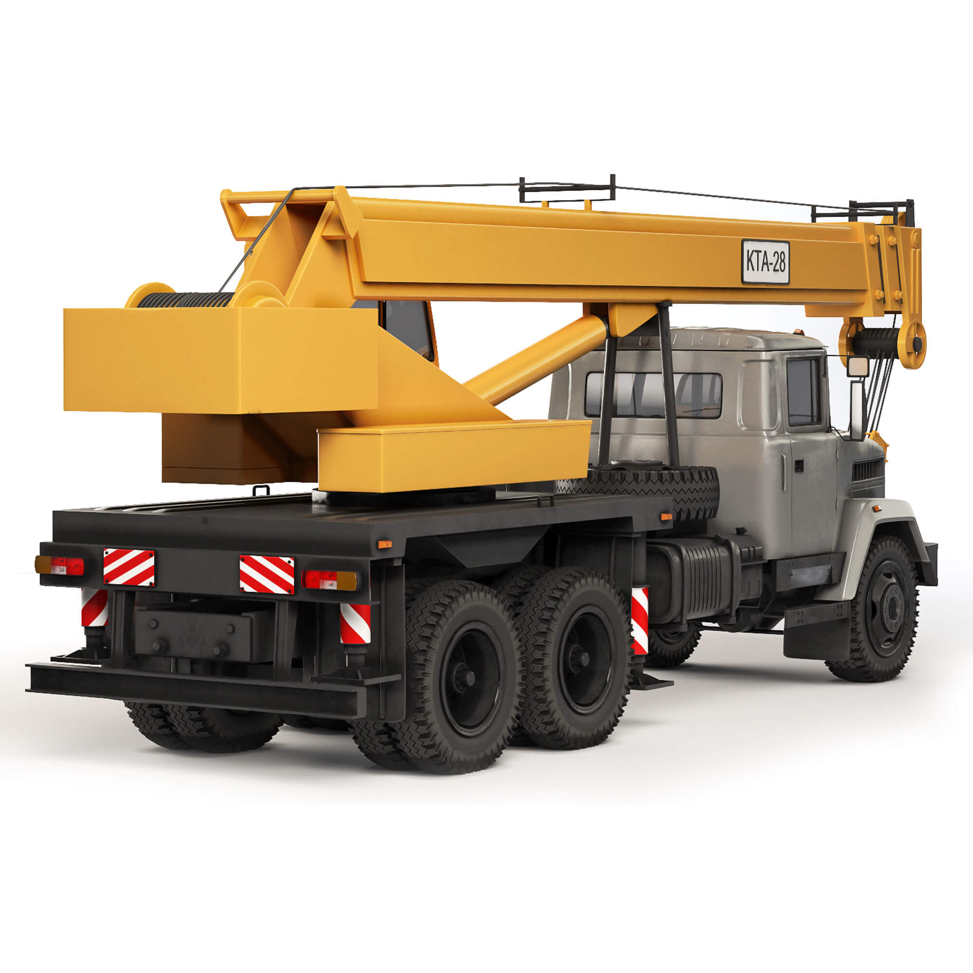 KrAZ 65053 KTA-28 2008 3D Model by podshyvalov
