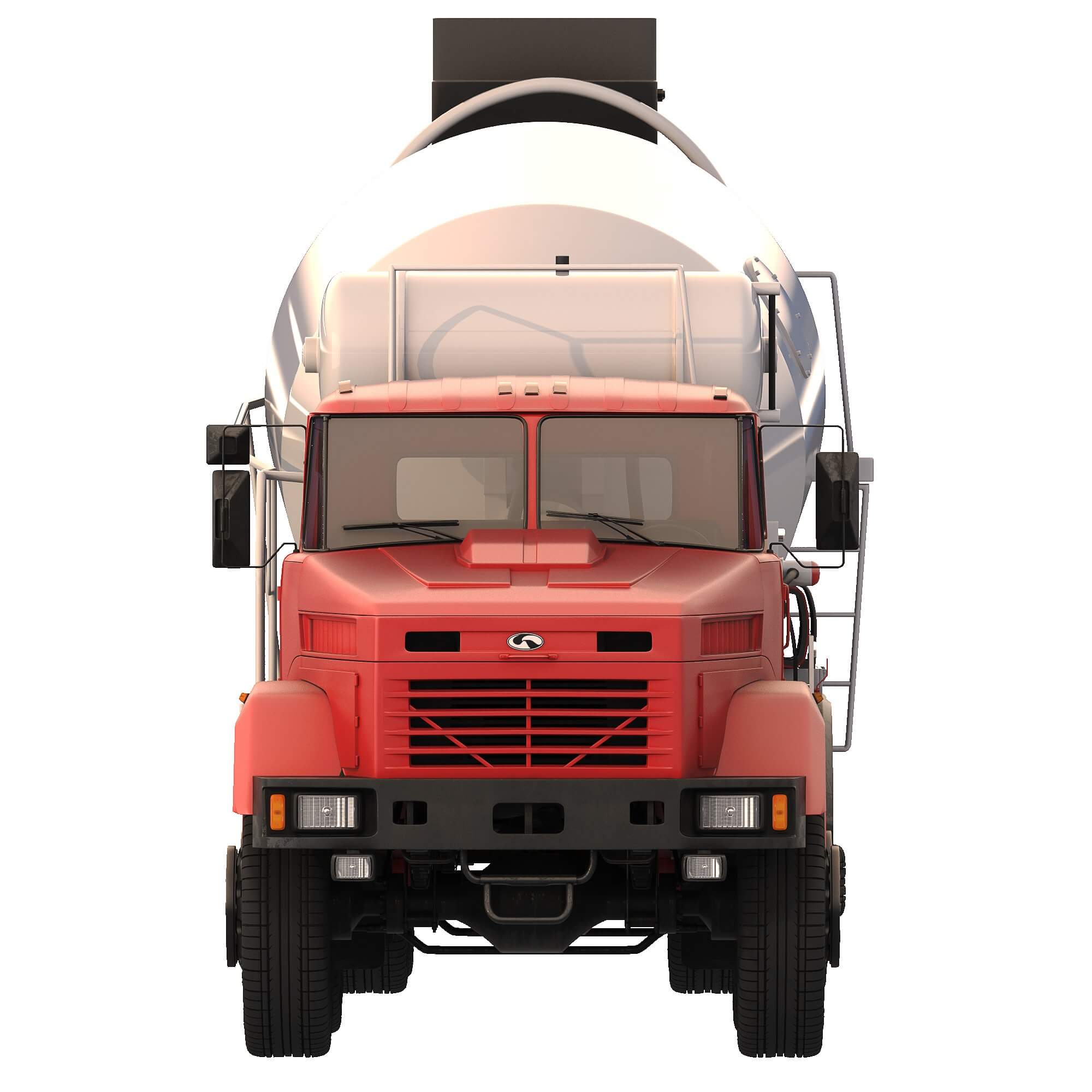 KrAZ 7133P4 Cement Mixer 2011 - 3D Model by podshyvalov