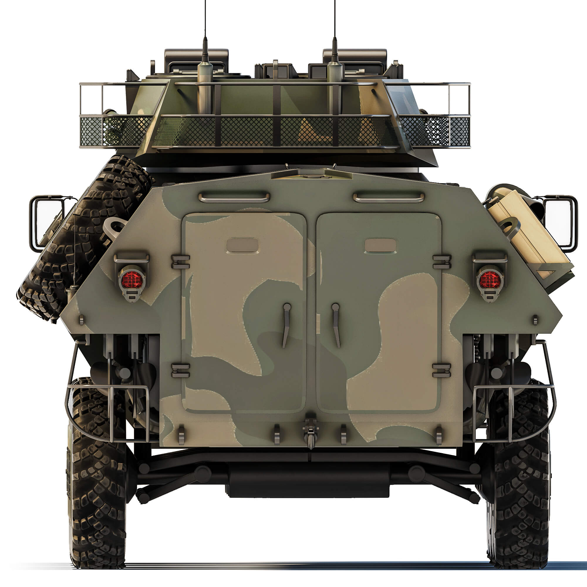 LAV-25 BTR 2005 3D Model by podshyvalov