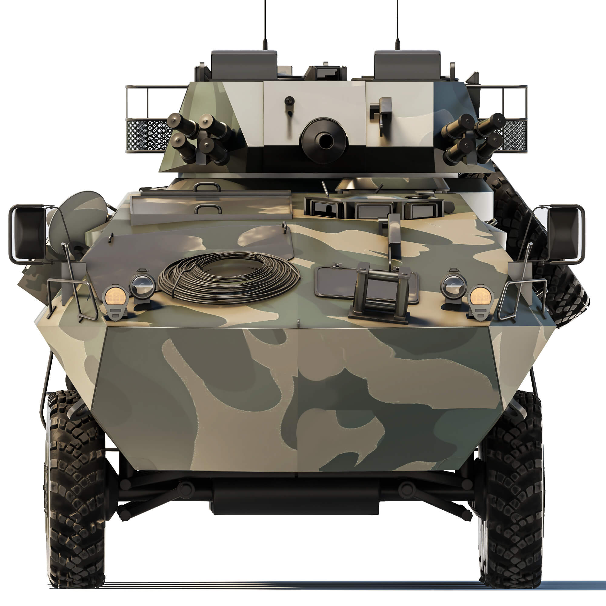 LAV-25 BTR 2005 3D Model by podshyvalov