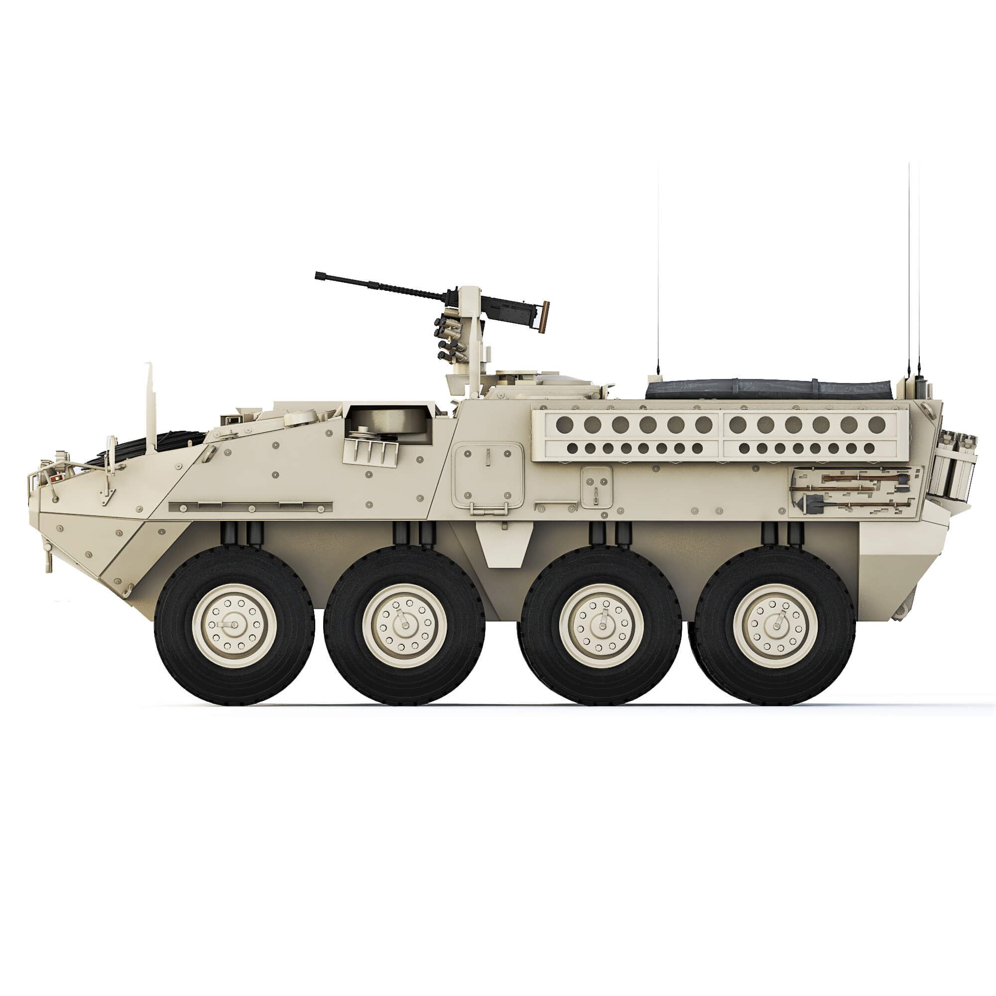 M1126 Stryker 2002 - 3D Model by podshyvalov