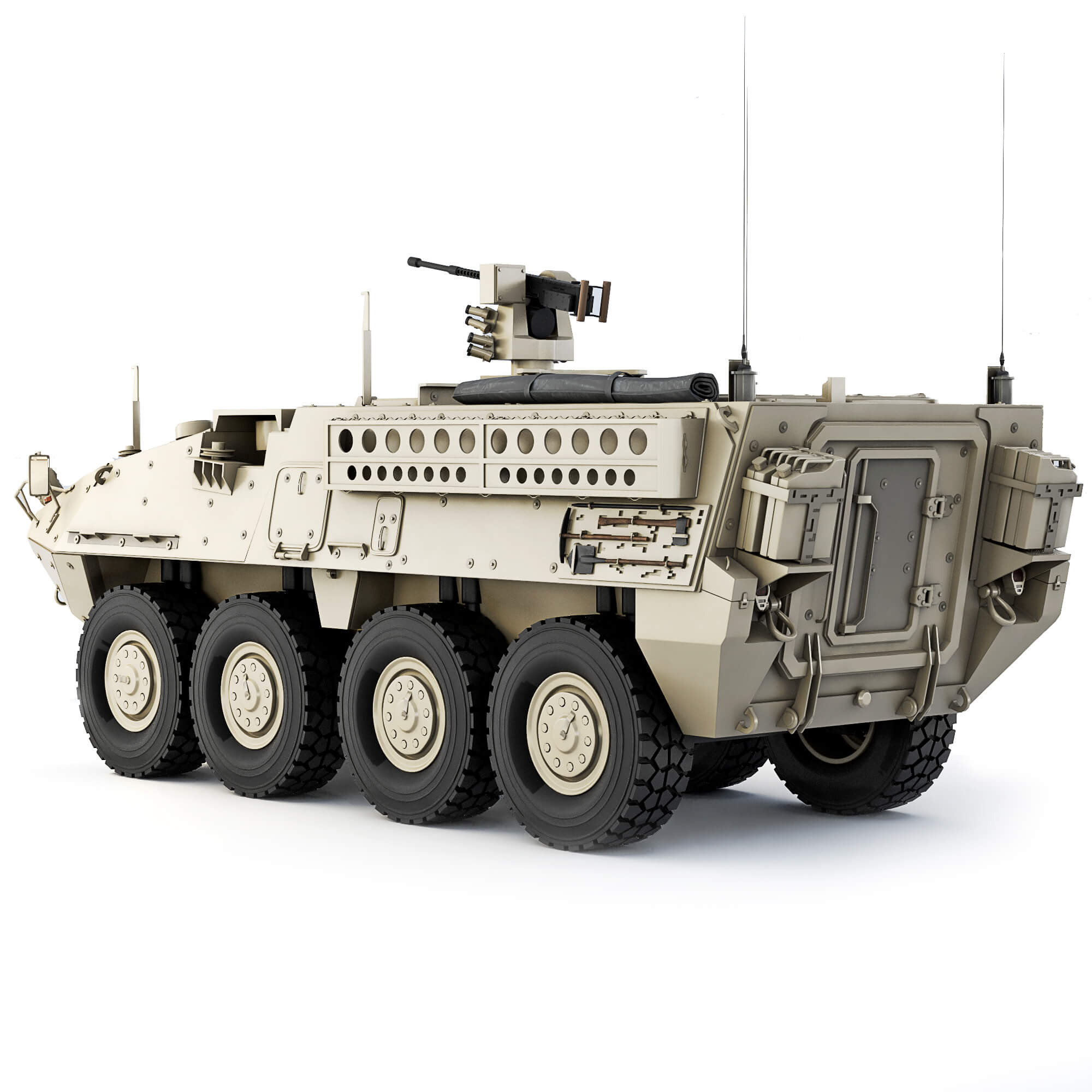 M1126 Stryker 2002 - 3D Model by podshyvalov