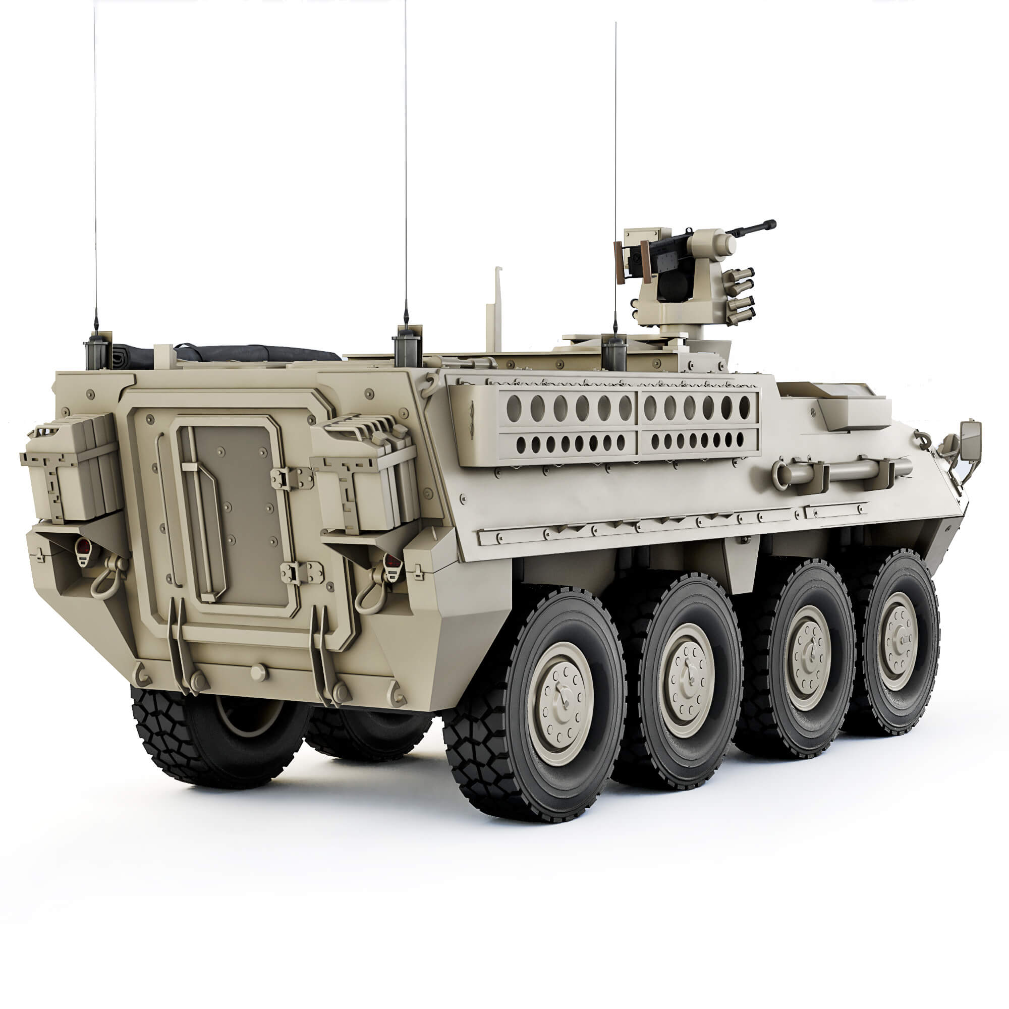 M1126 Stryker 2002 - 3D Model by podshyvalov