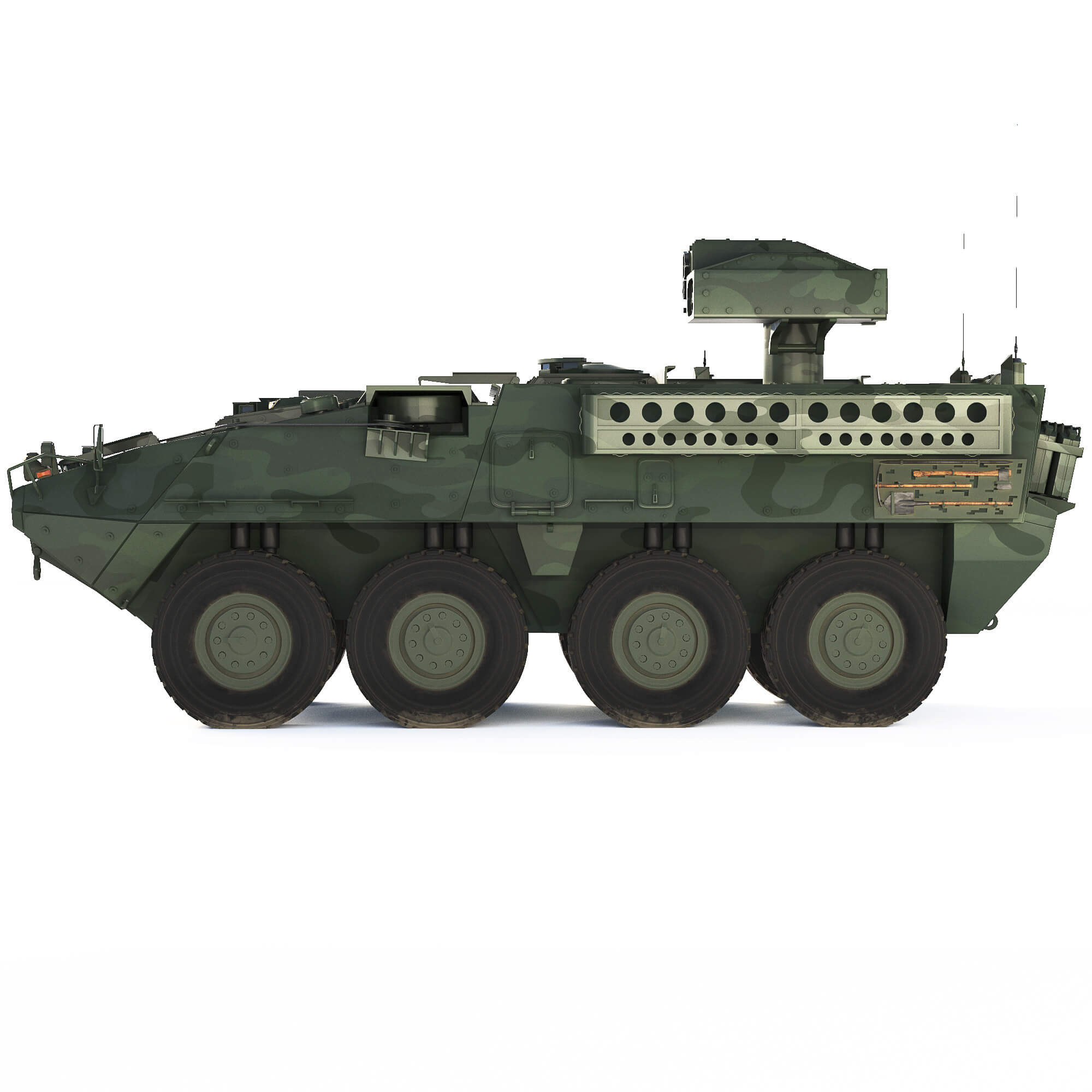 M1134 ATGM Stryker 2008 - 3D Model by podshyvalov