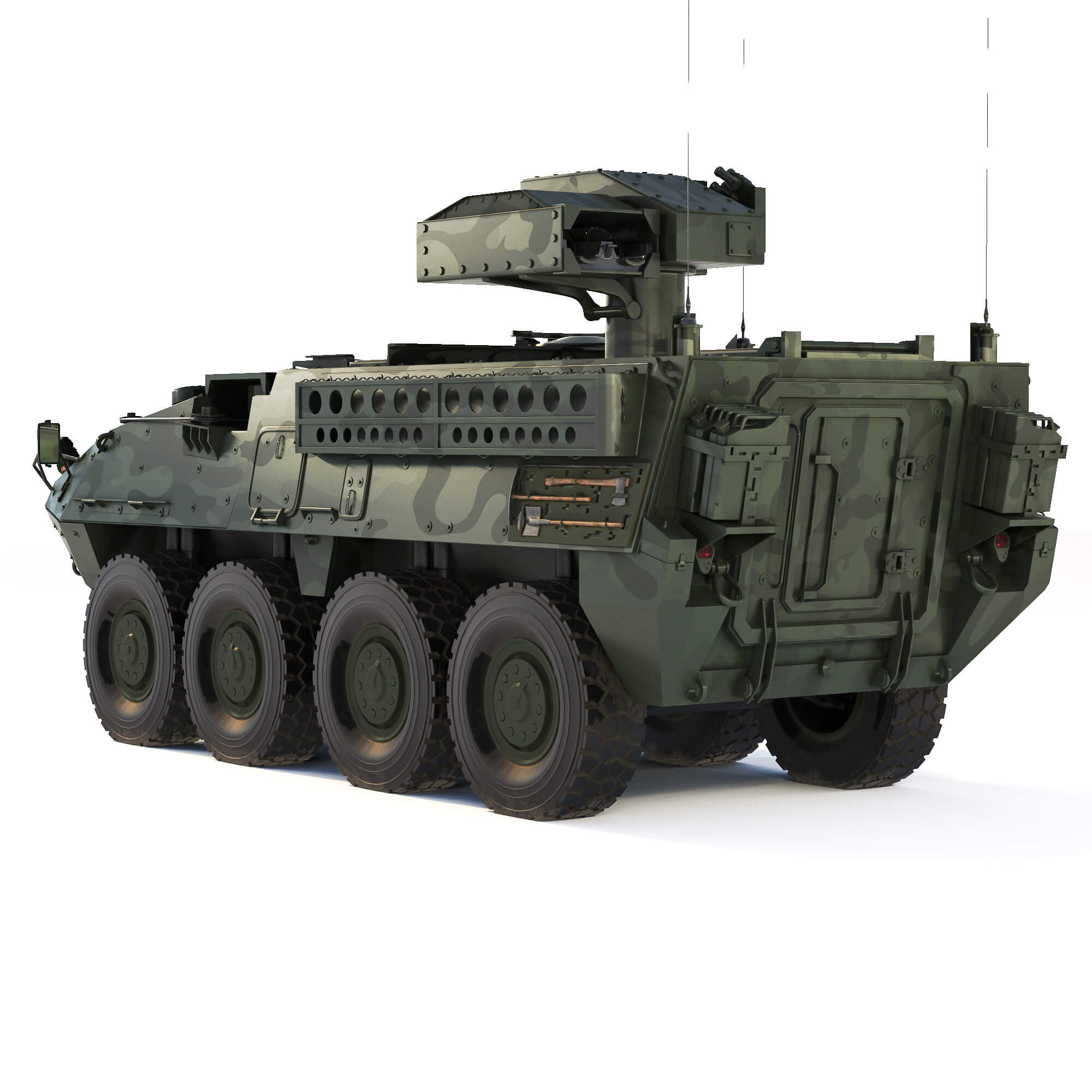 M1134 ATGM Stryker 2008 - 3D Model by podshyvalov