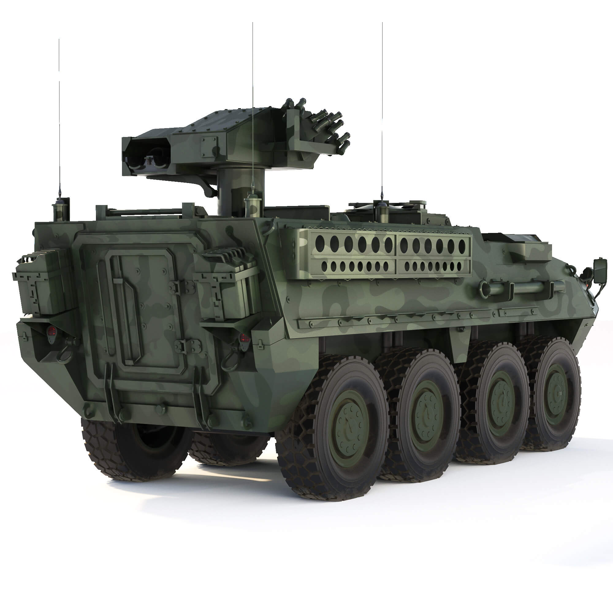 M1134 ATGM Stryker 2008 - 3D Model by podshyvalov