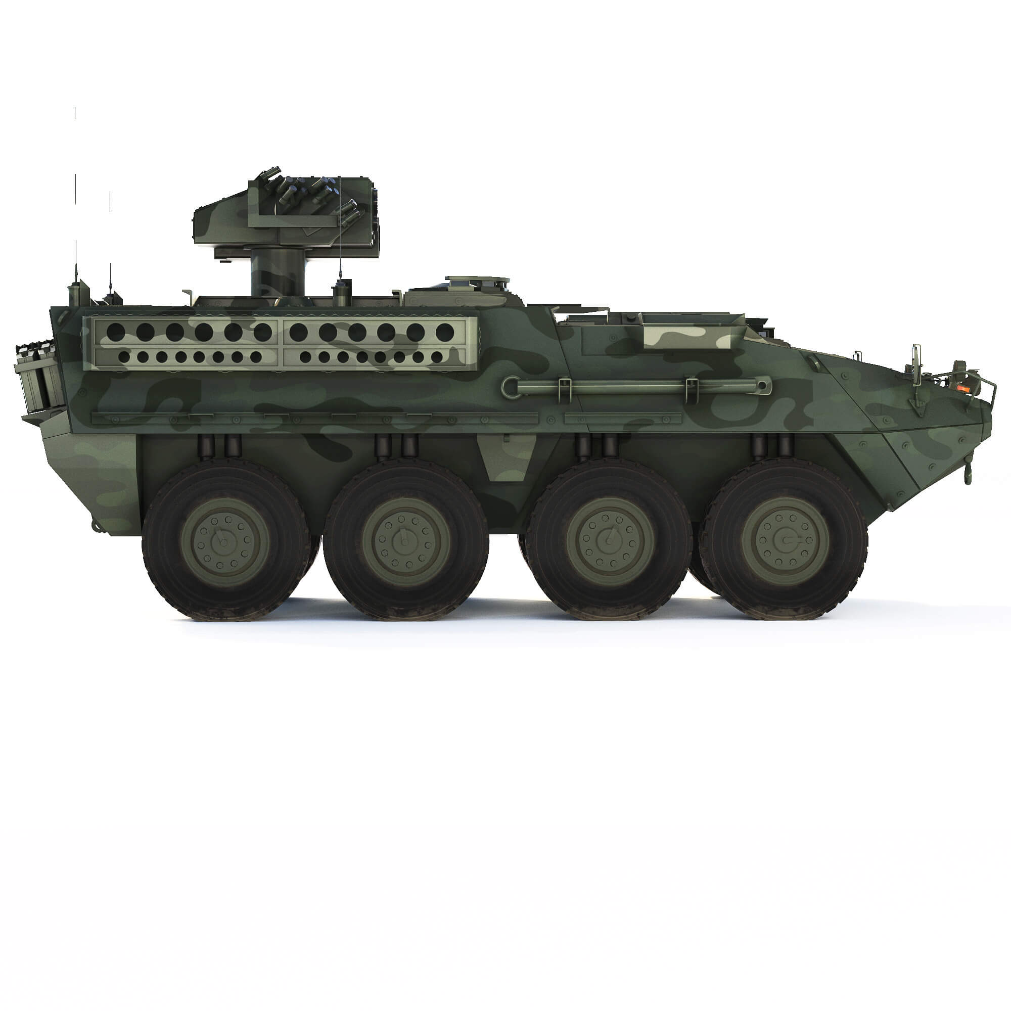 M1134 ATGM Stryker 2008 - 3D Model by podshyvalov