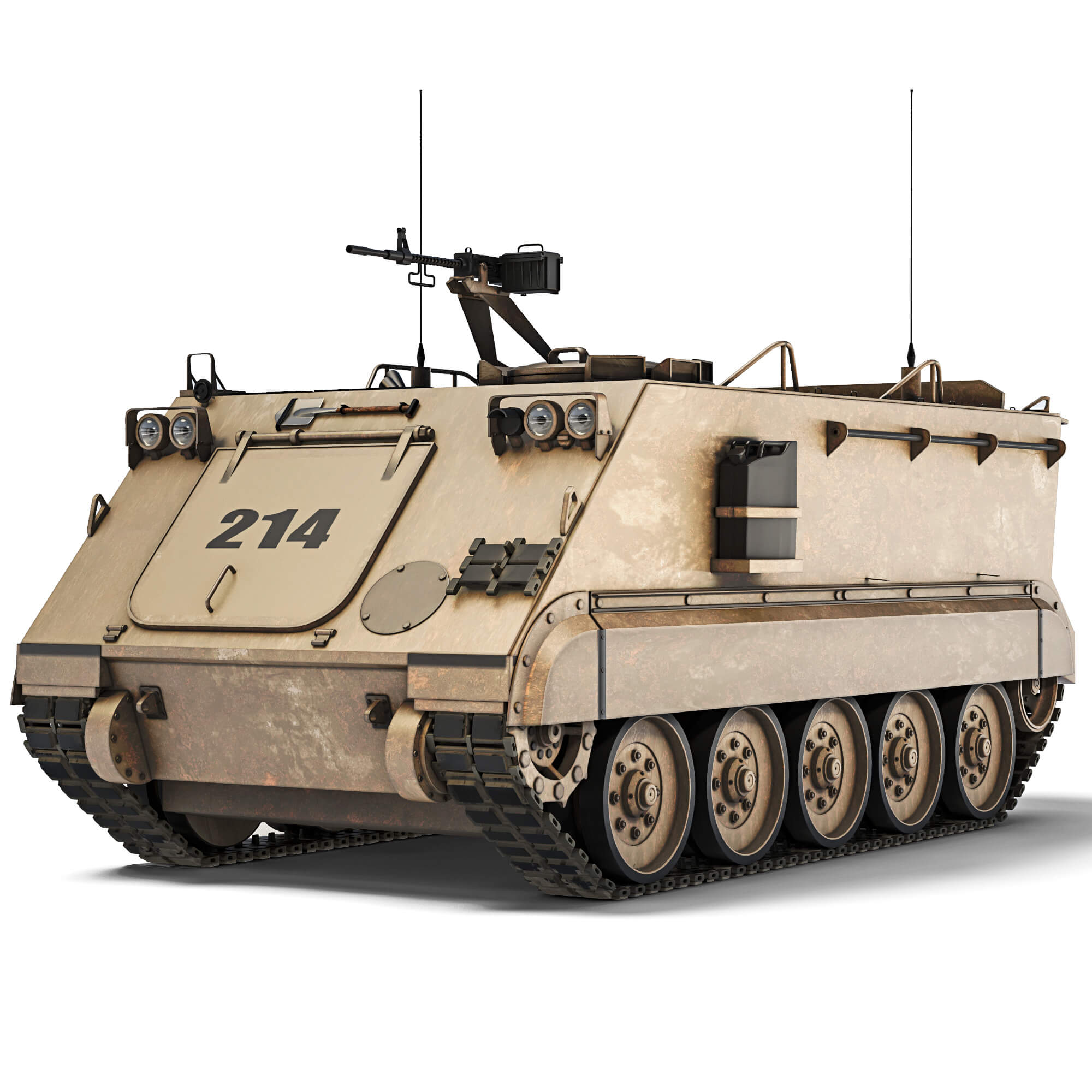 APC M113 A1 1963 - 3D Model by podshyvalov