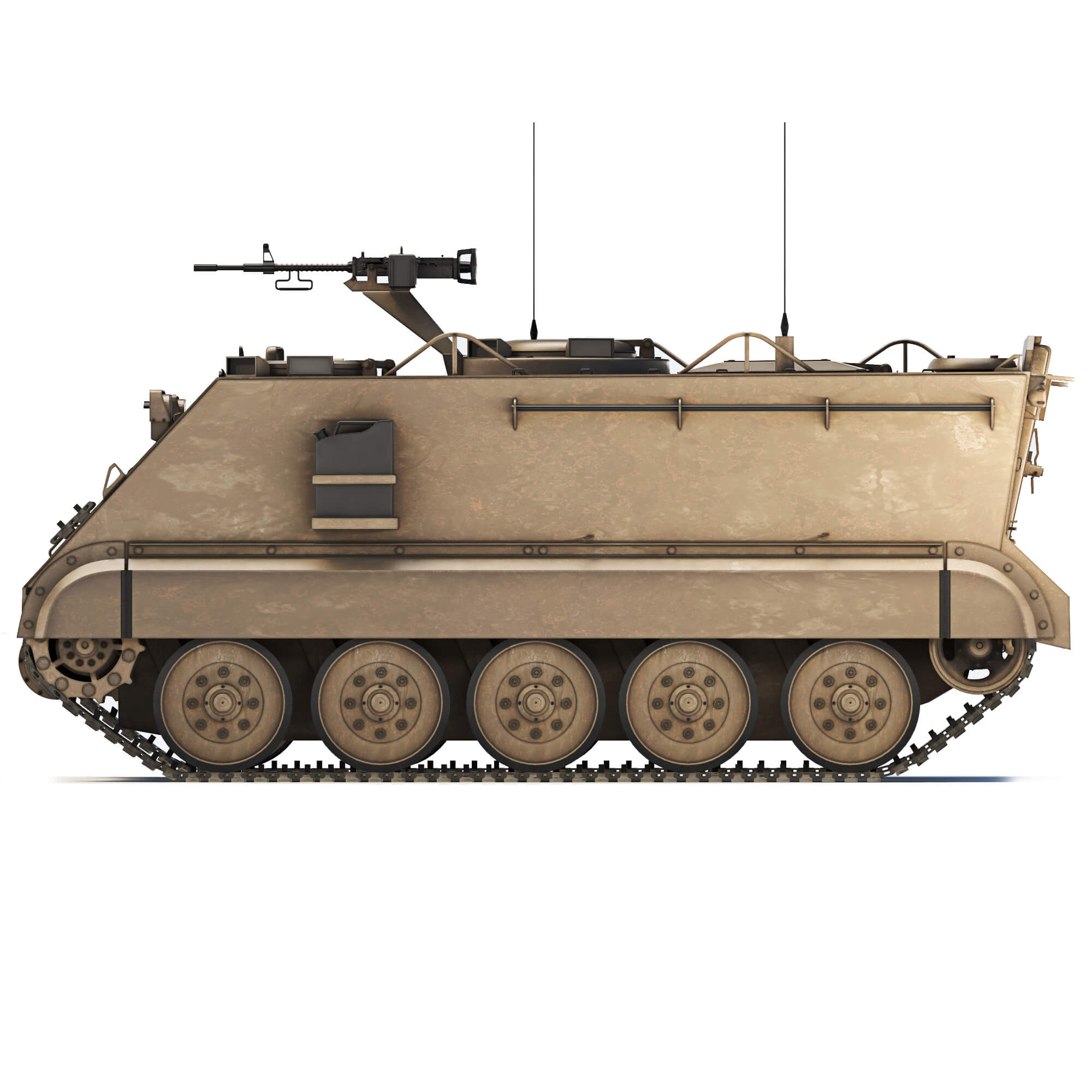 APC M113 A1 1963 - 3D Model by podshyvalov