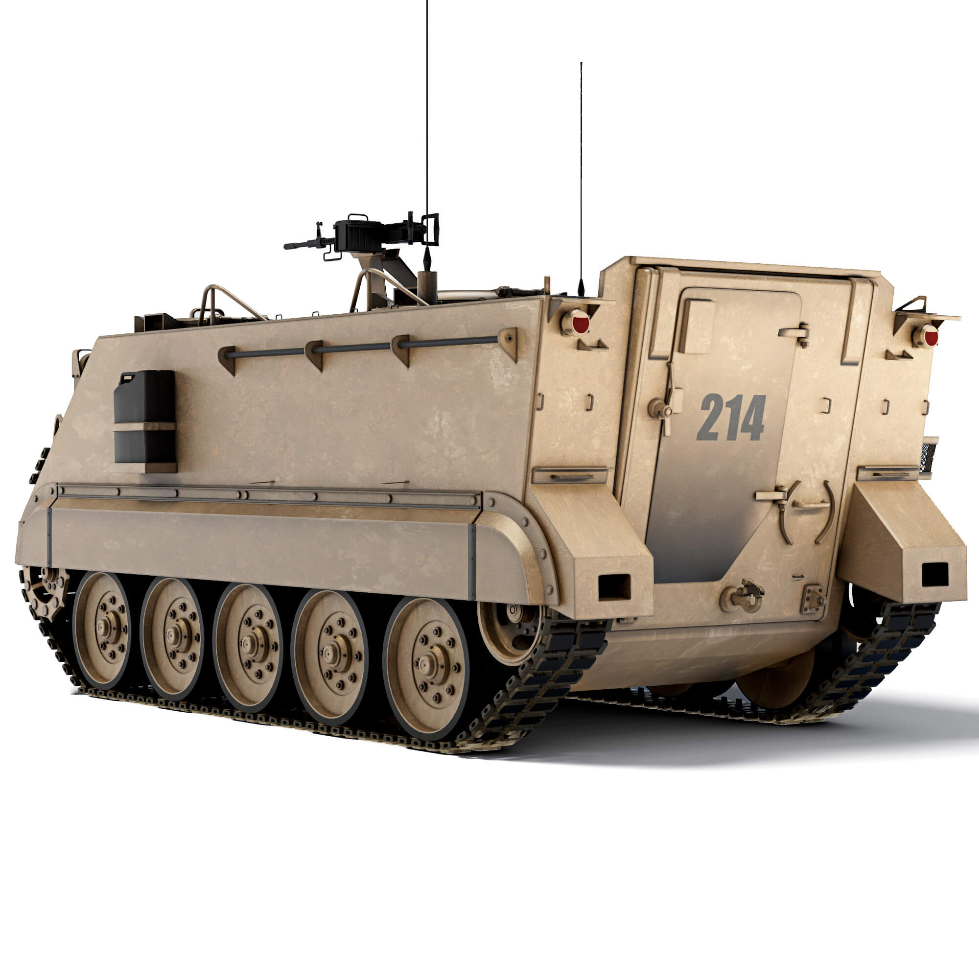 APC M113 A1 1963 - 3D Model by podshyvalov