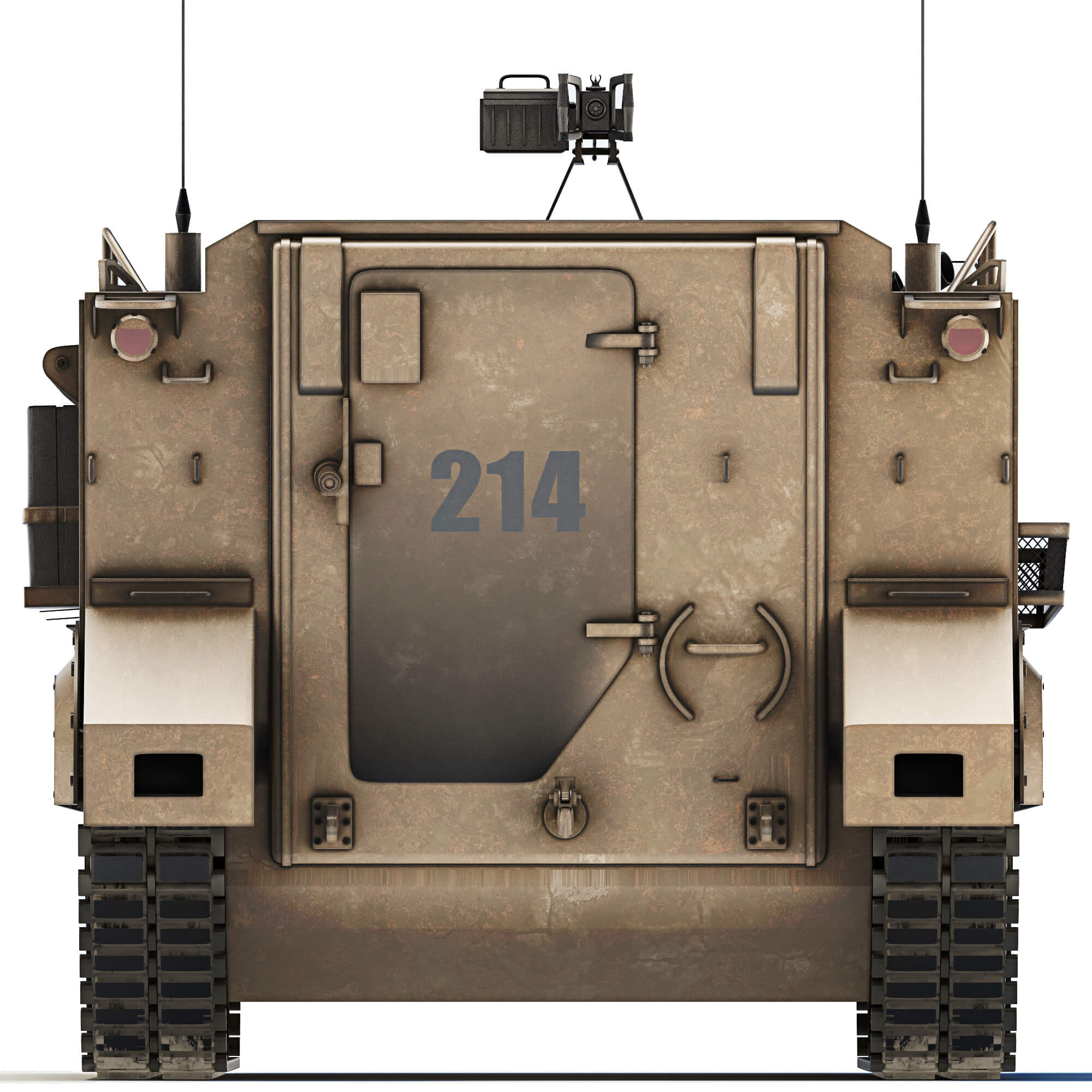 APC M113 A1 1963 - 3D Model by podshyvalov