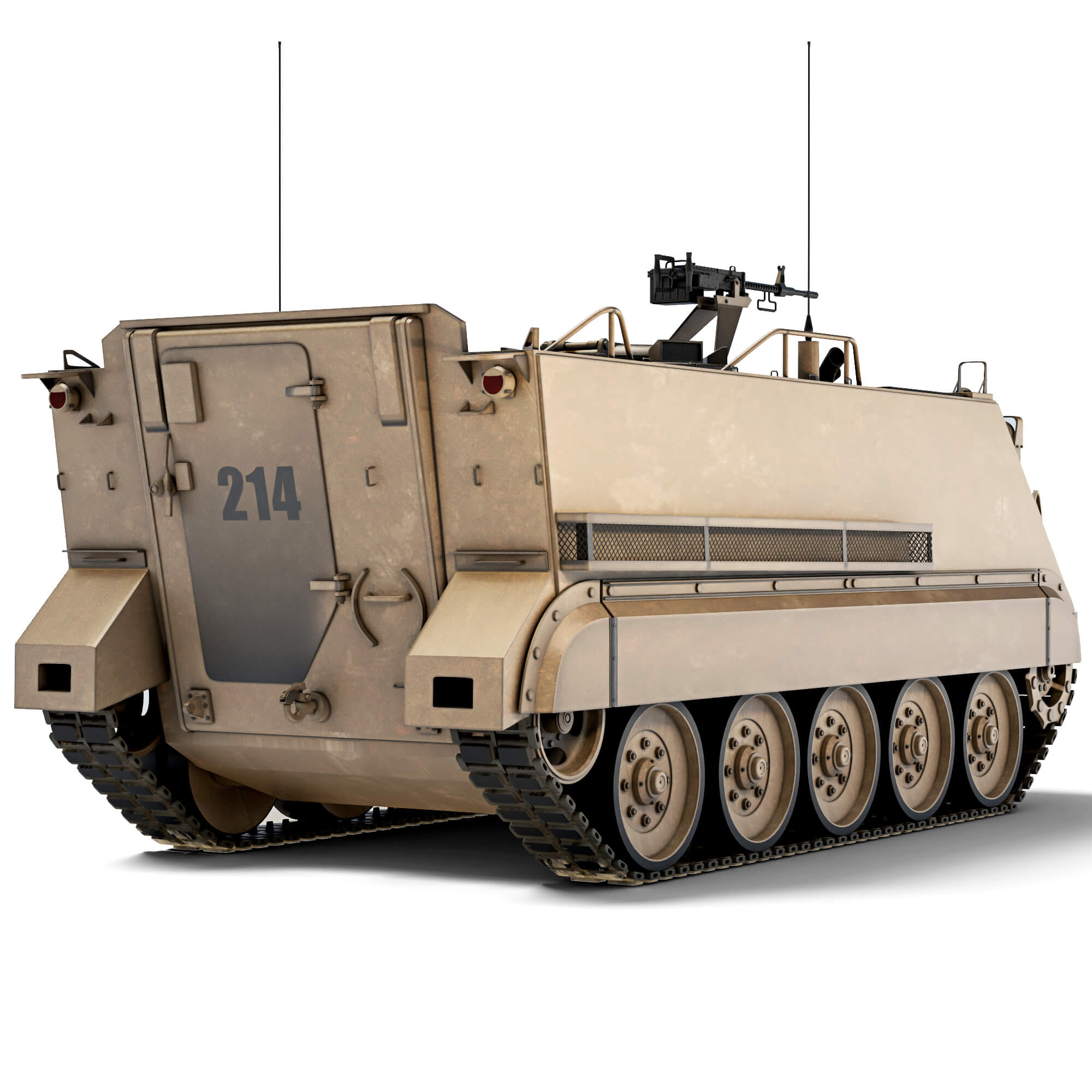 APC M113 A1 1963 - 3D Model by podshyvalov