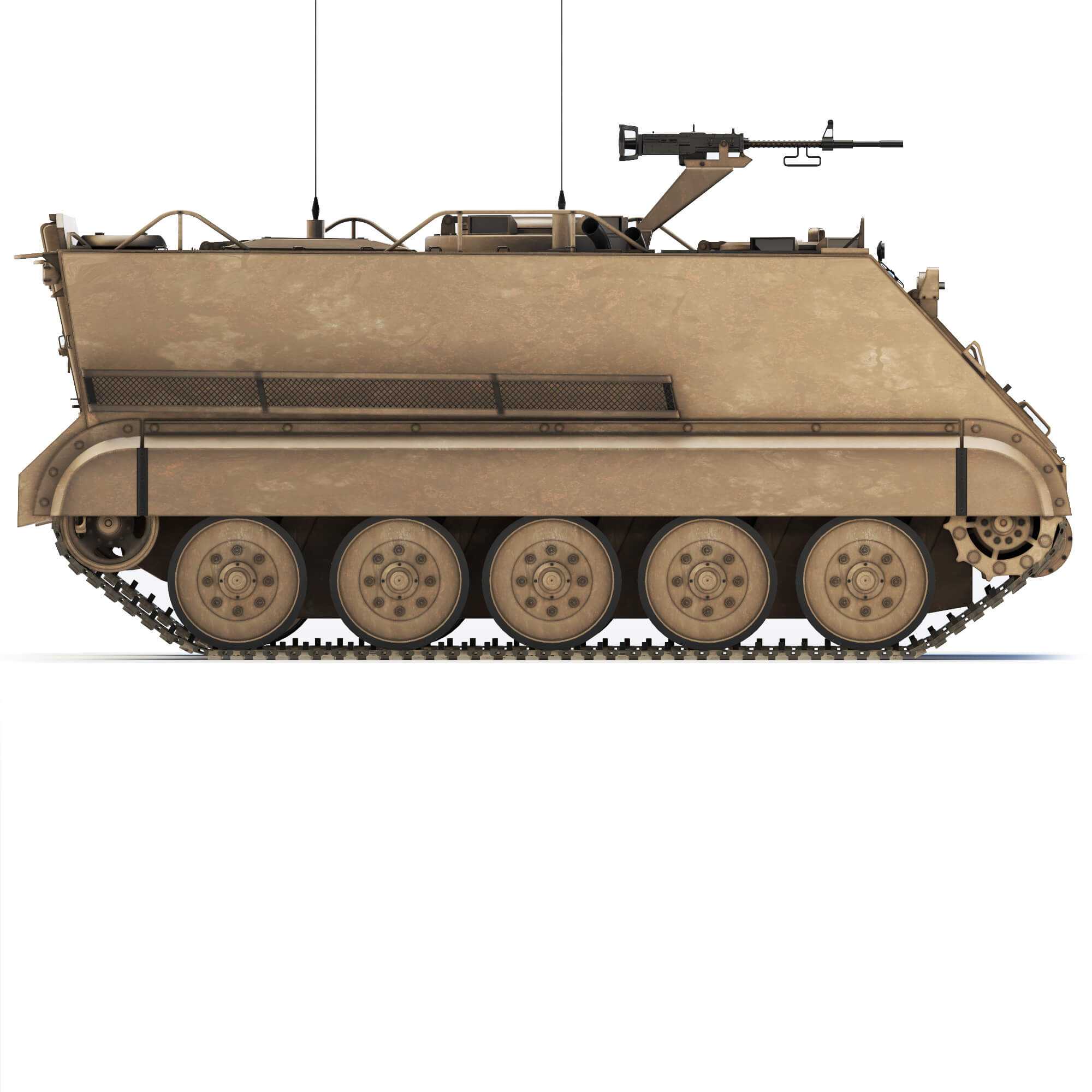 APC M113 A1 1963 - 3D Model by podshyvalov