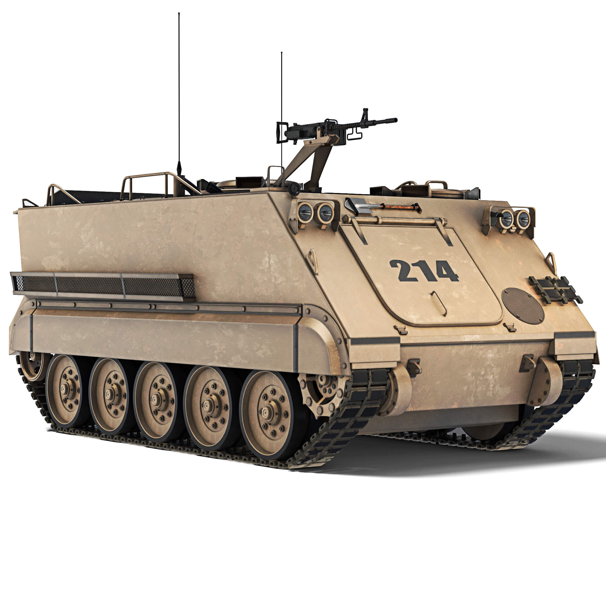 APC M113 A1 1963 - 3D Model by podshyvalov