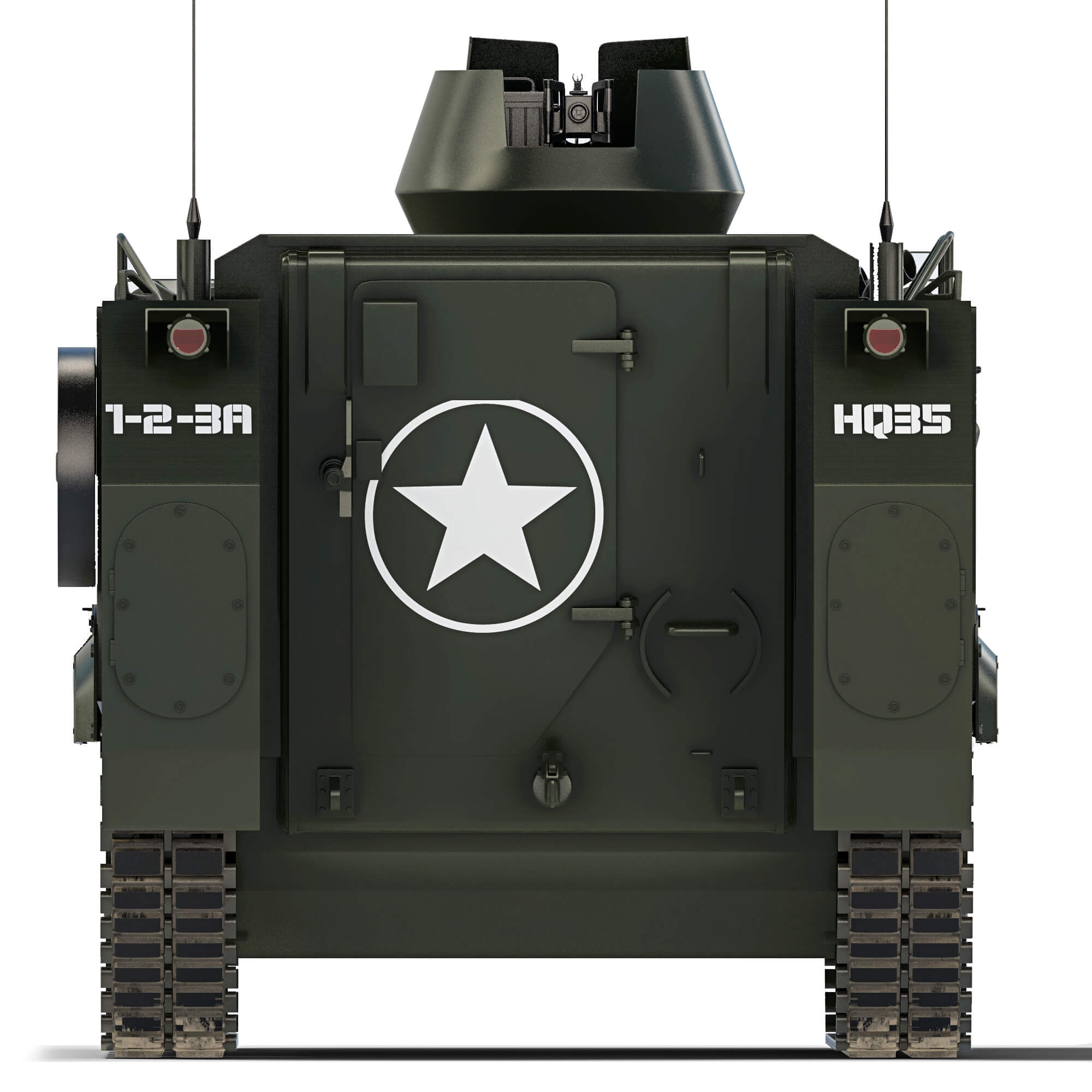 APC M113 A3 1987 - 3D Model by podshyvalov