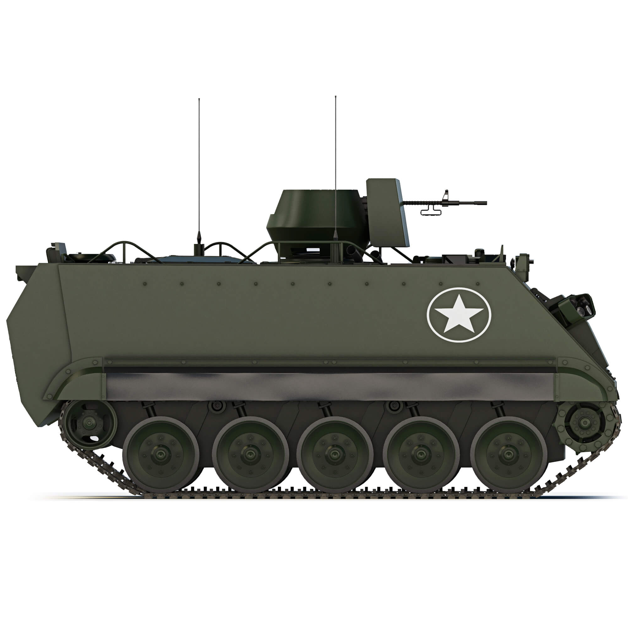 APC M113 A3 1987 - 3D Model by podshyvalov