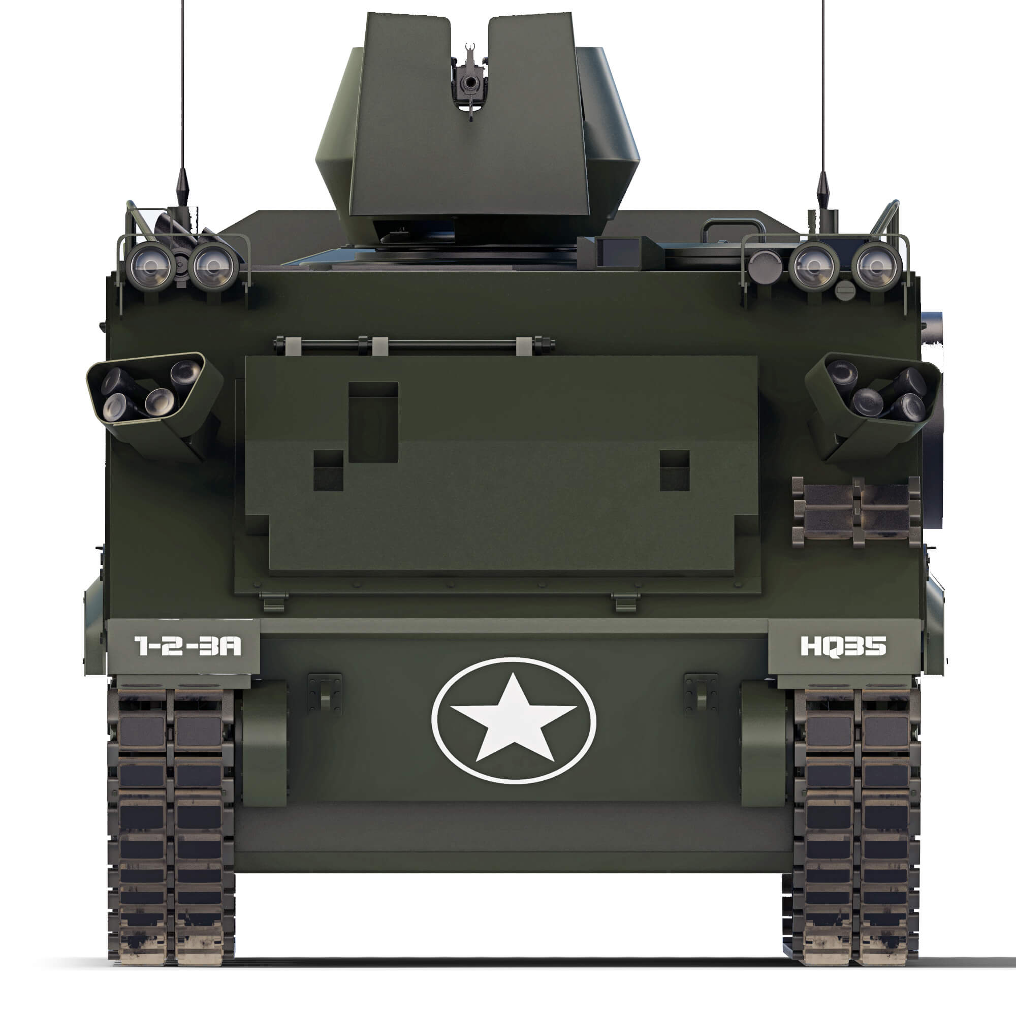 APC M113 A3 1987 - 3D Model by podshyvalov