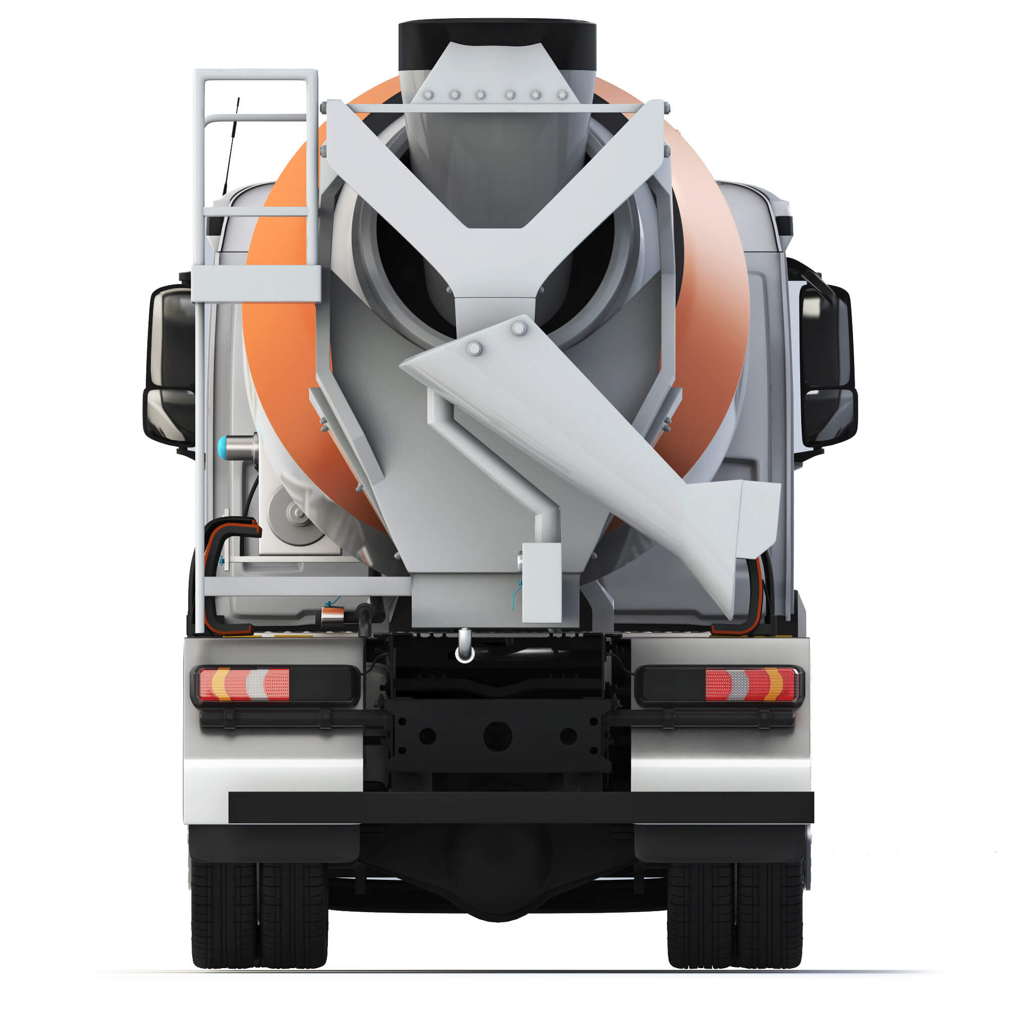 Mercedes-Benz Arocs 3540 Concrete Mixer 2022 3D Model by podshyvalov