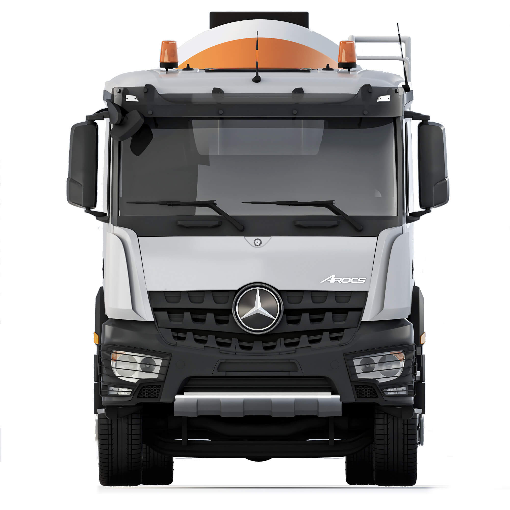 Mercedes-Benz Arocs 3540 Concrete Mixer 2022 3D Model by podshyvalov