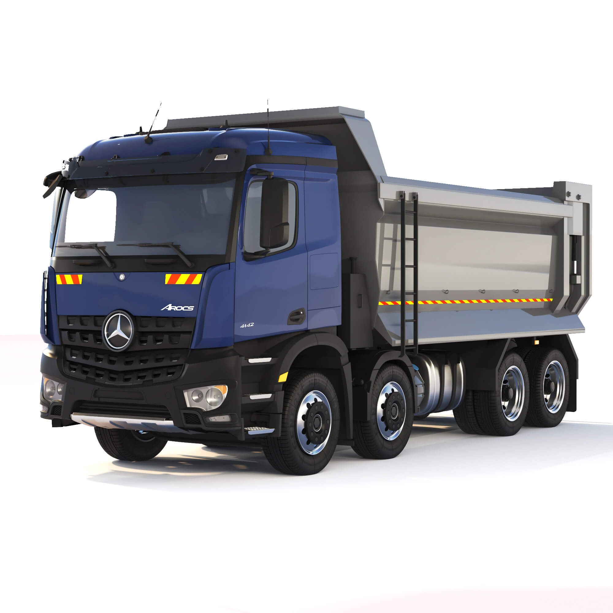 Mercedes-Benz Arocs 4142 Tipper 2021 3D Model by podshyvalov