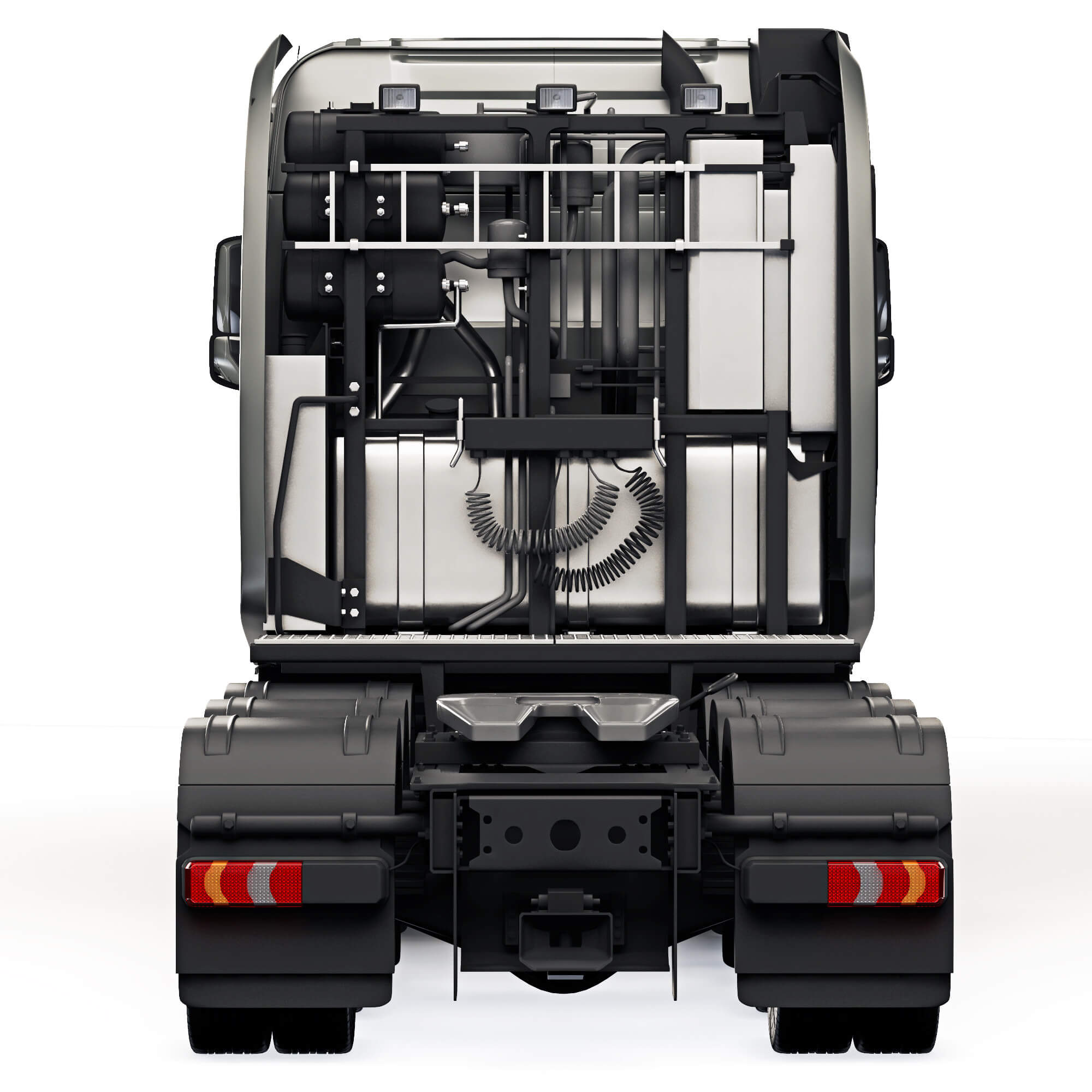 Mercedes-Benz Arocs 4163 8x4 2020 3D Model by podshyvalov