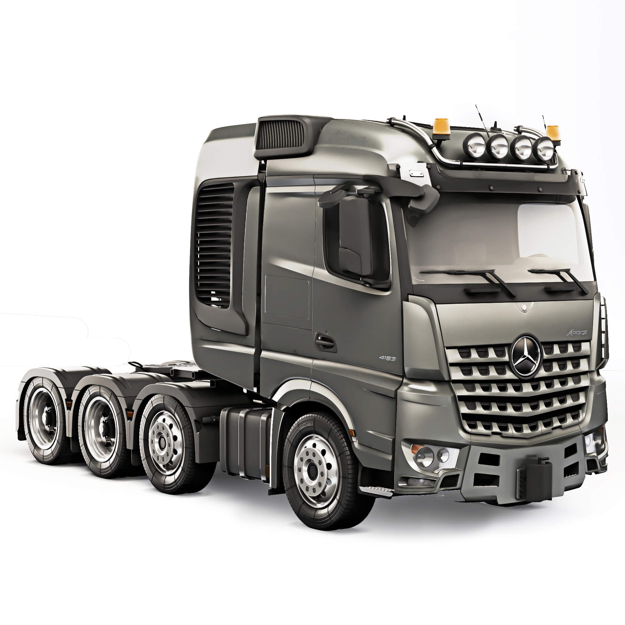 Mercedes-Benz Arocs 4163 8x4 2020 3D Model by podshyvalov