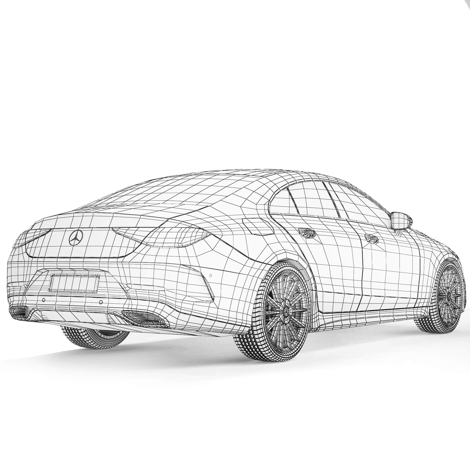 Mercedes-Benz CLS 2019 3D Model by podshyvalov