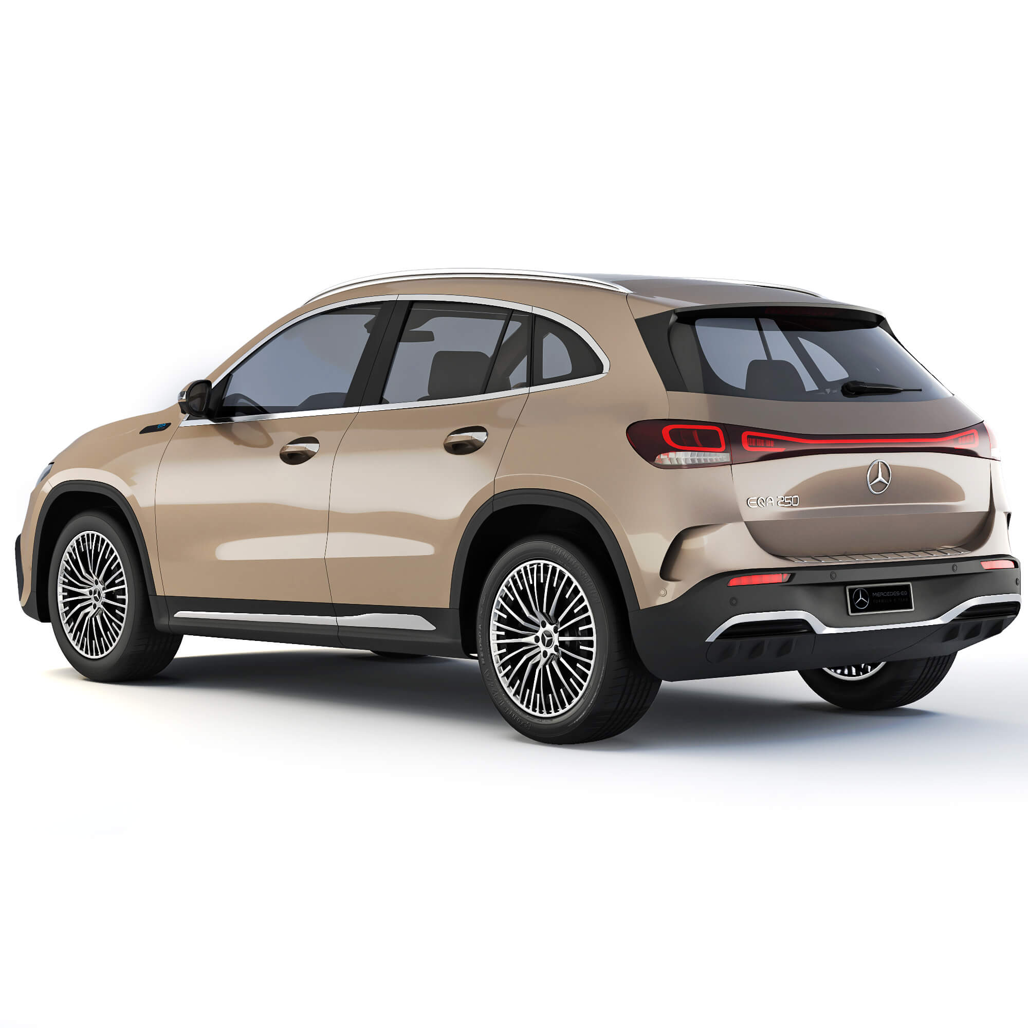 Mercedes-Benz EQA 2022 3D Model by podshyvalov