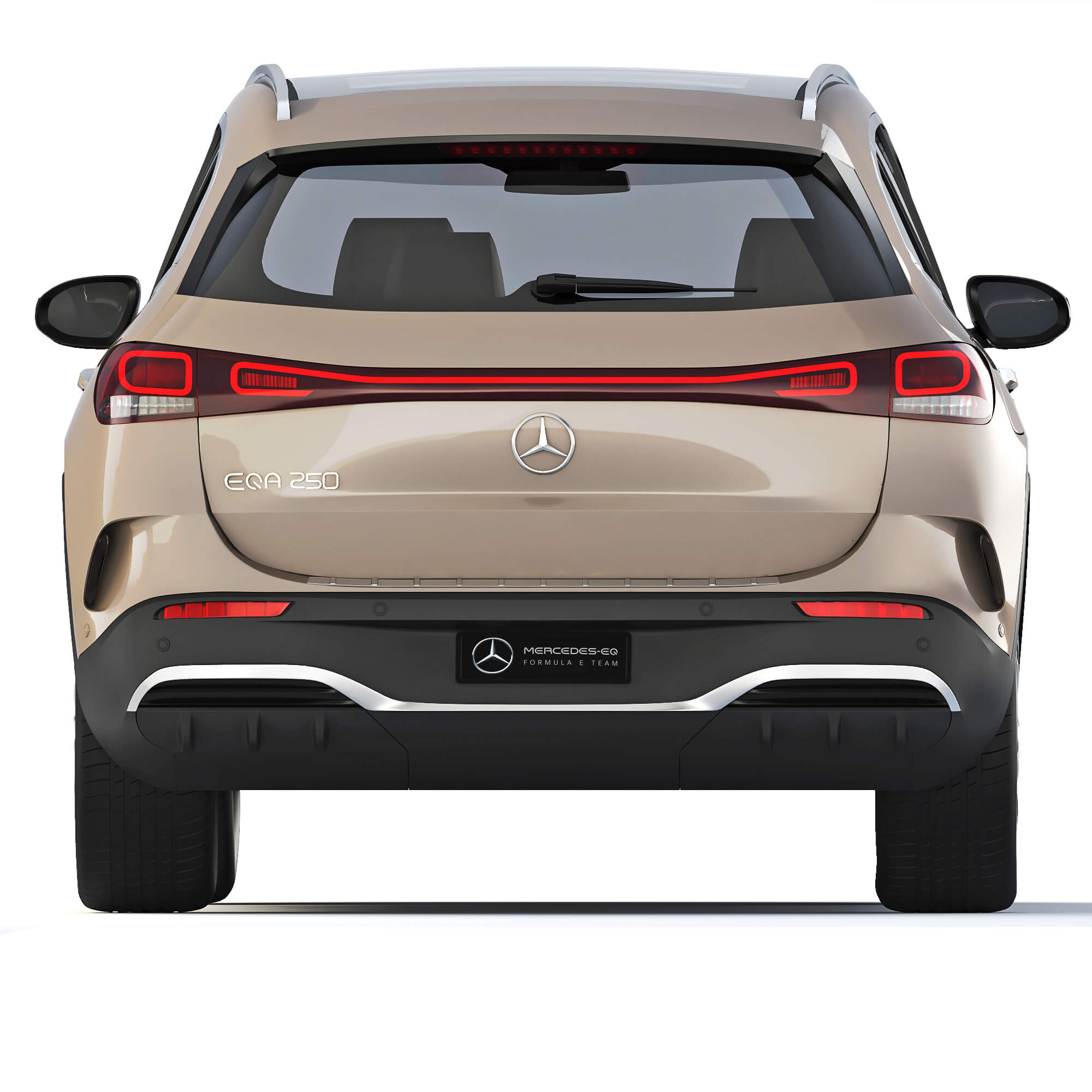 Mercedes-Benz EQA 2022 3D Model by podshyvalov