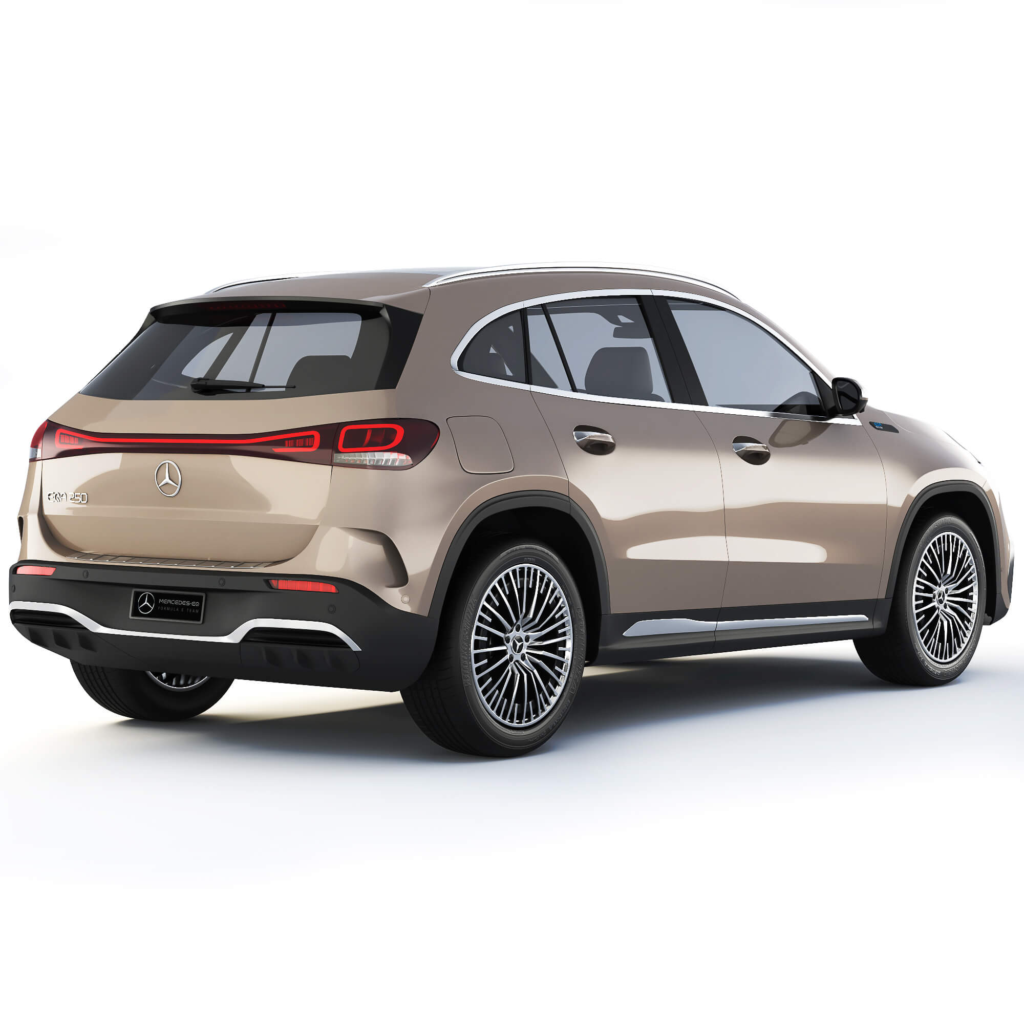 Mercedes-Benz EQA 2022 3D Model by podshyvalov