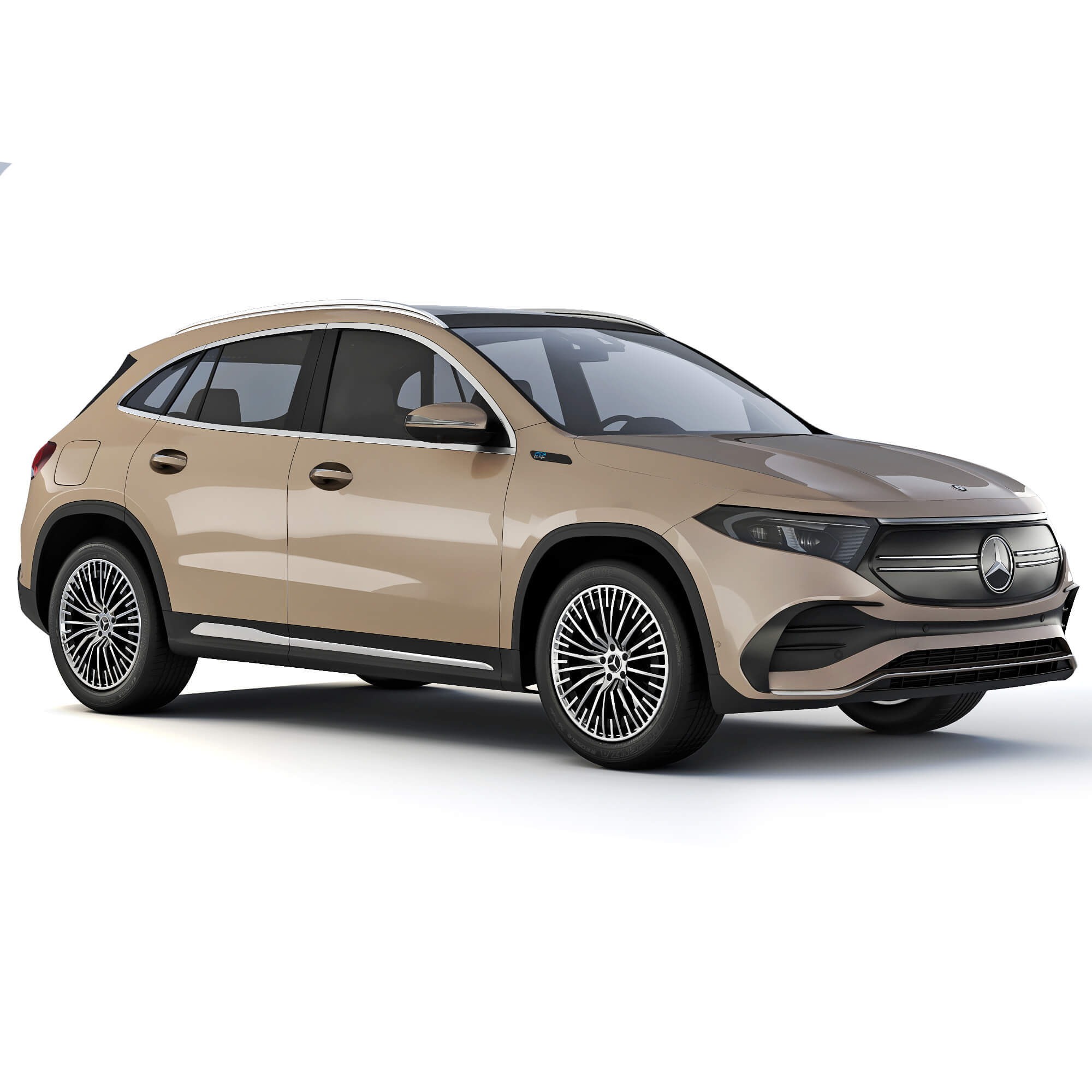 Mercedes-Benz EQA 2022 3D Model by podshyvalov