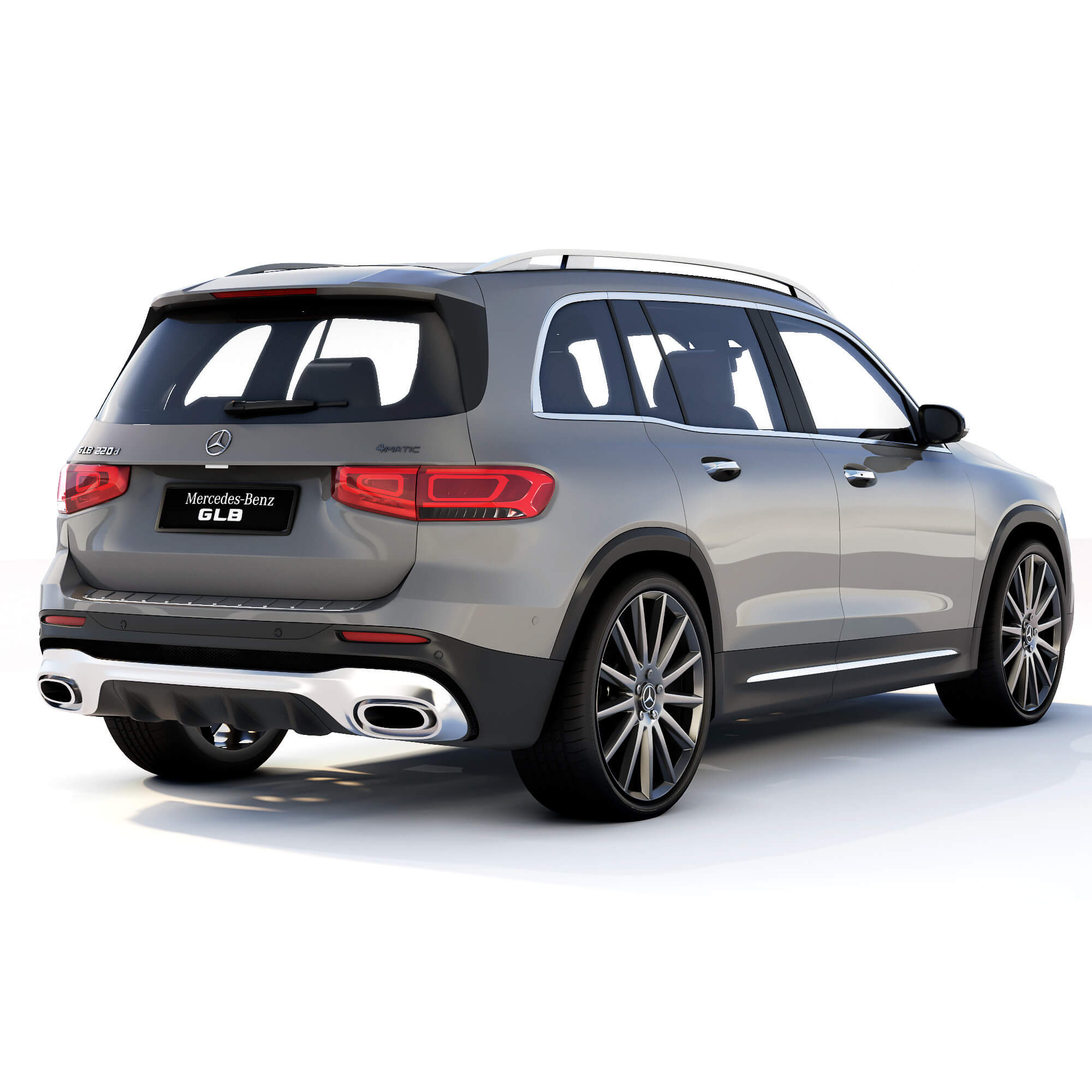 Mercedes-Benz GLB 220D 2020 3D Model by podshyvalov