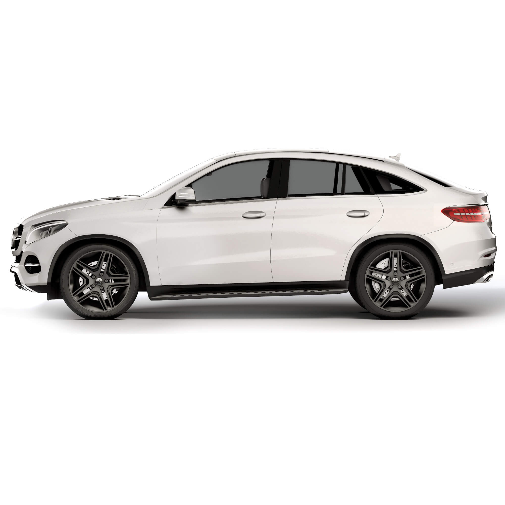 Mercedes-Benz GLE Coupe 350d 2016 3D Model by podshyvalov