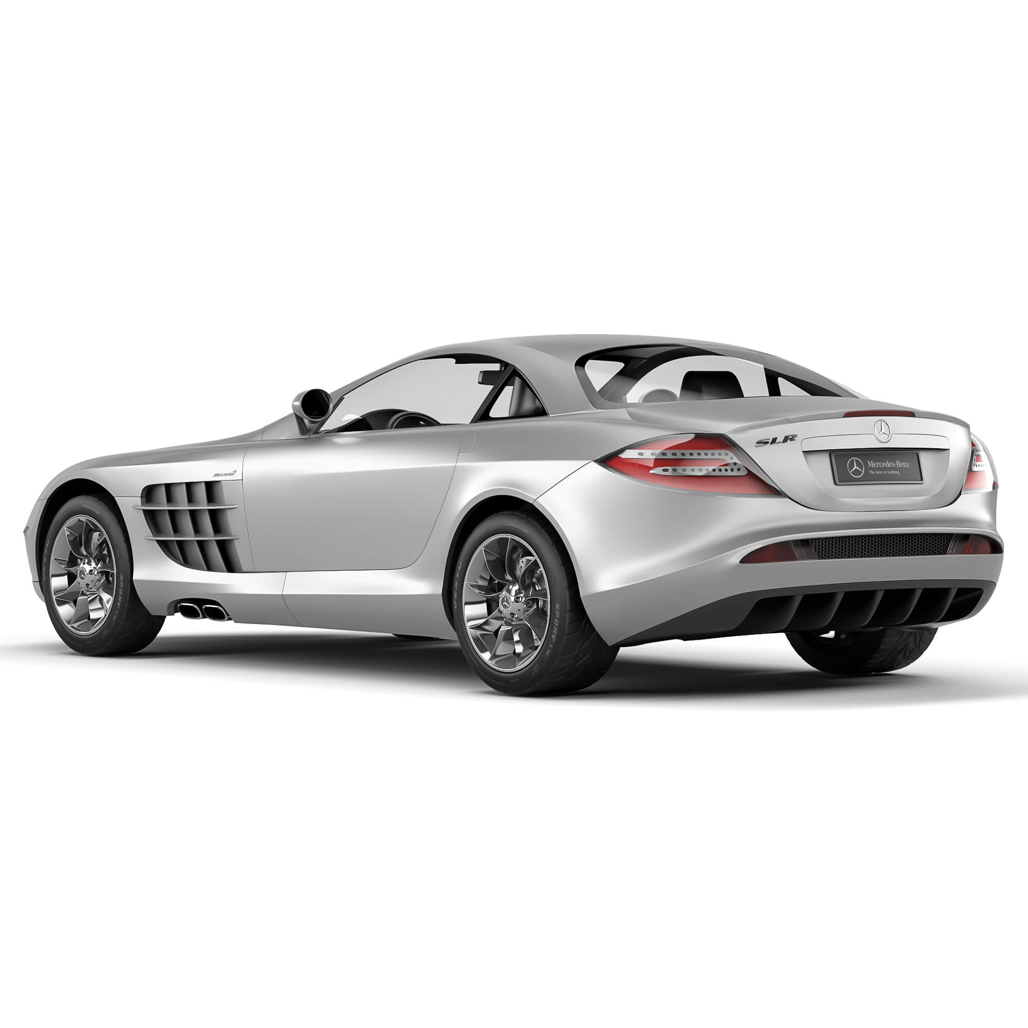 Mercedes-Benz SLR McLaren 2004 3D Model by podshyvalov
