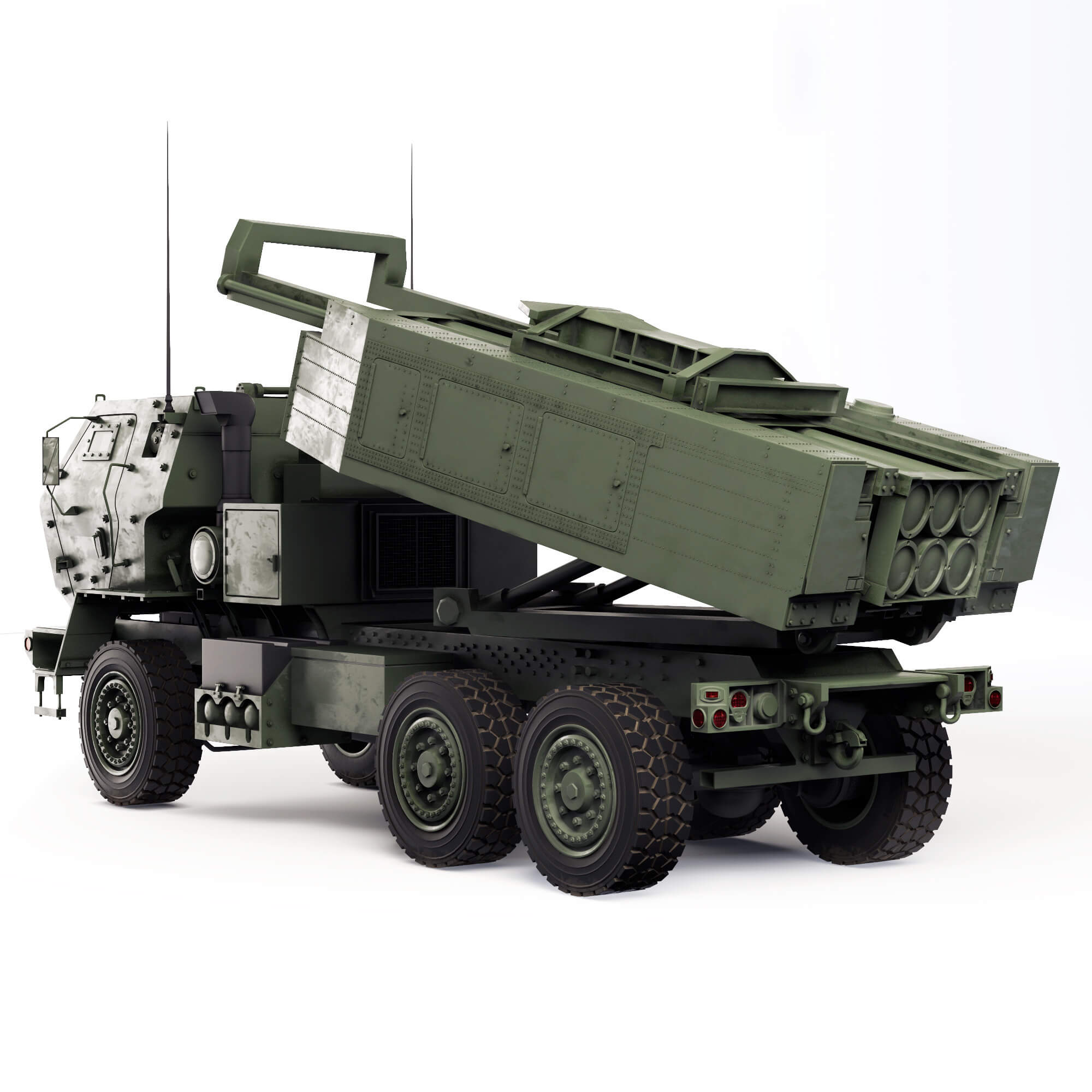 MLRS M142 HIMARS 2006 - 3D Model by podshyvalov