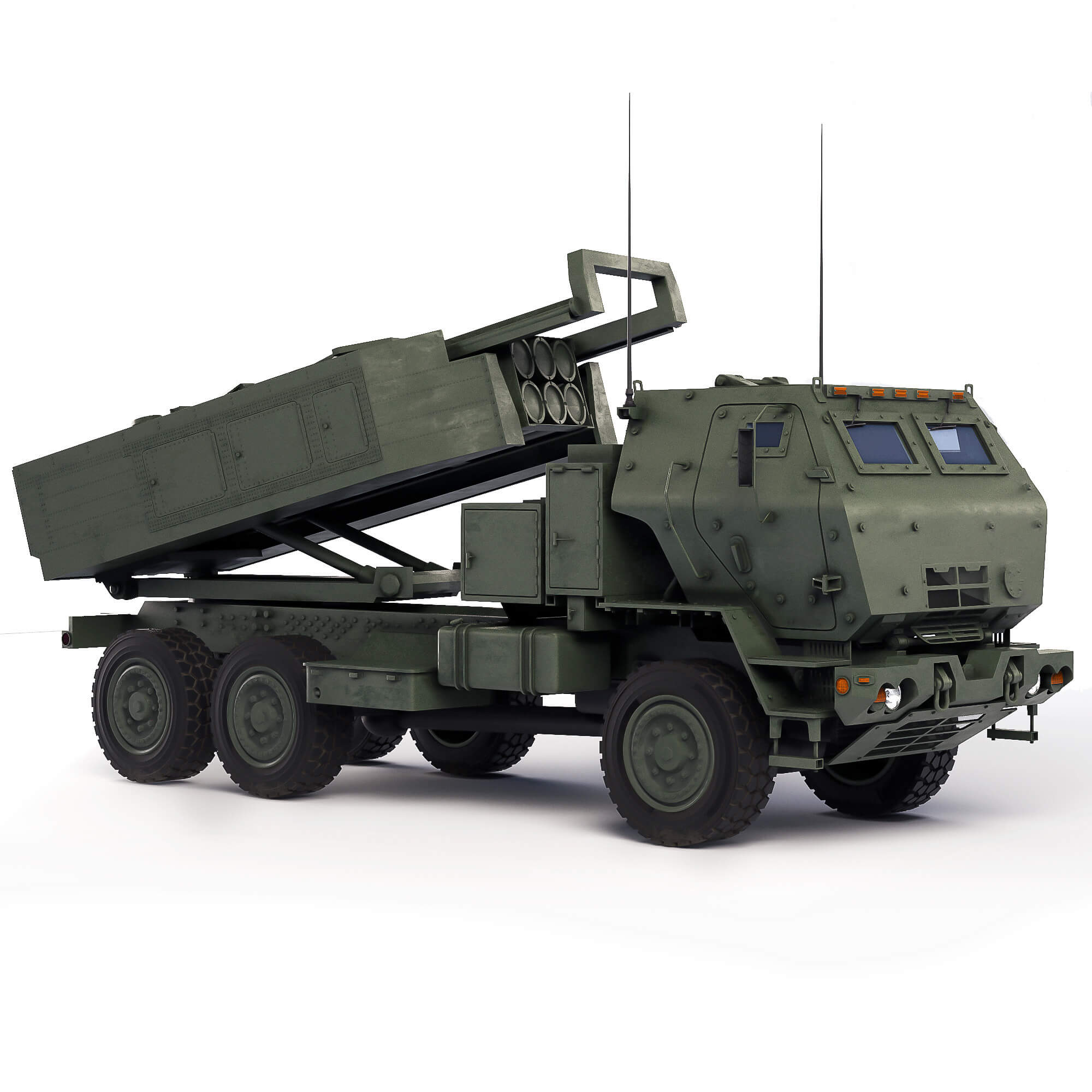 MLRS M142 HIMARS 2006 - 3D Model by podshyvalov