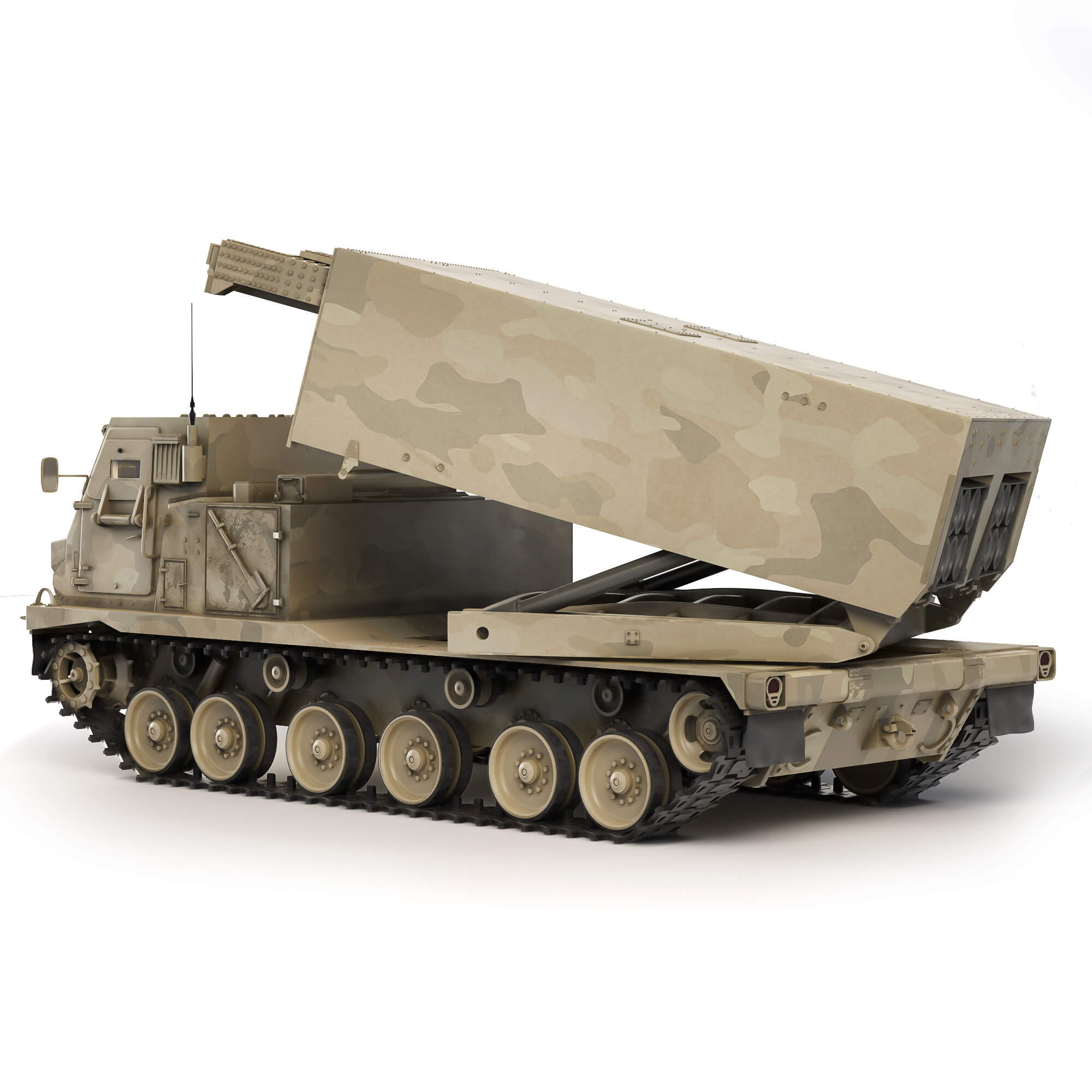 MLRS M270 A1 1998 - 3D Model by podshyvalov