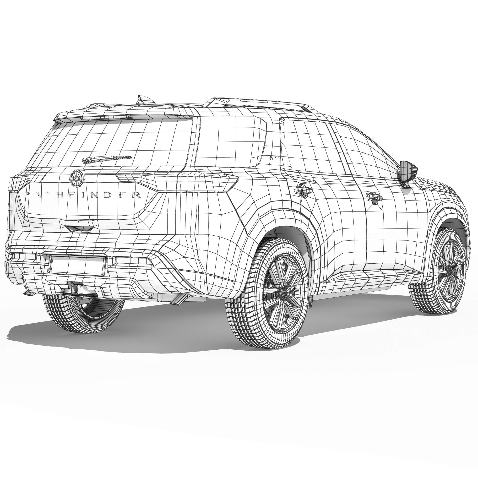 Nissan Pathfinder 2022 - 3D Model by podshyvalov