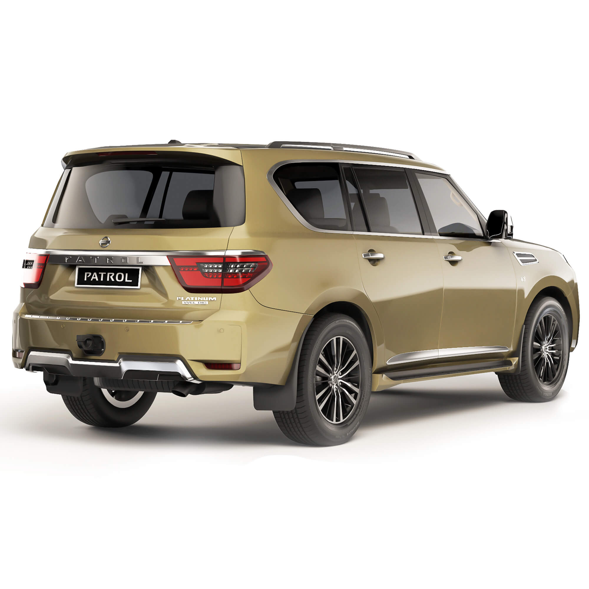 Nissan Patrol V8 Platinum 2021 - 3D Model by podshyvalov