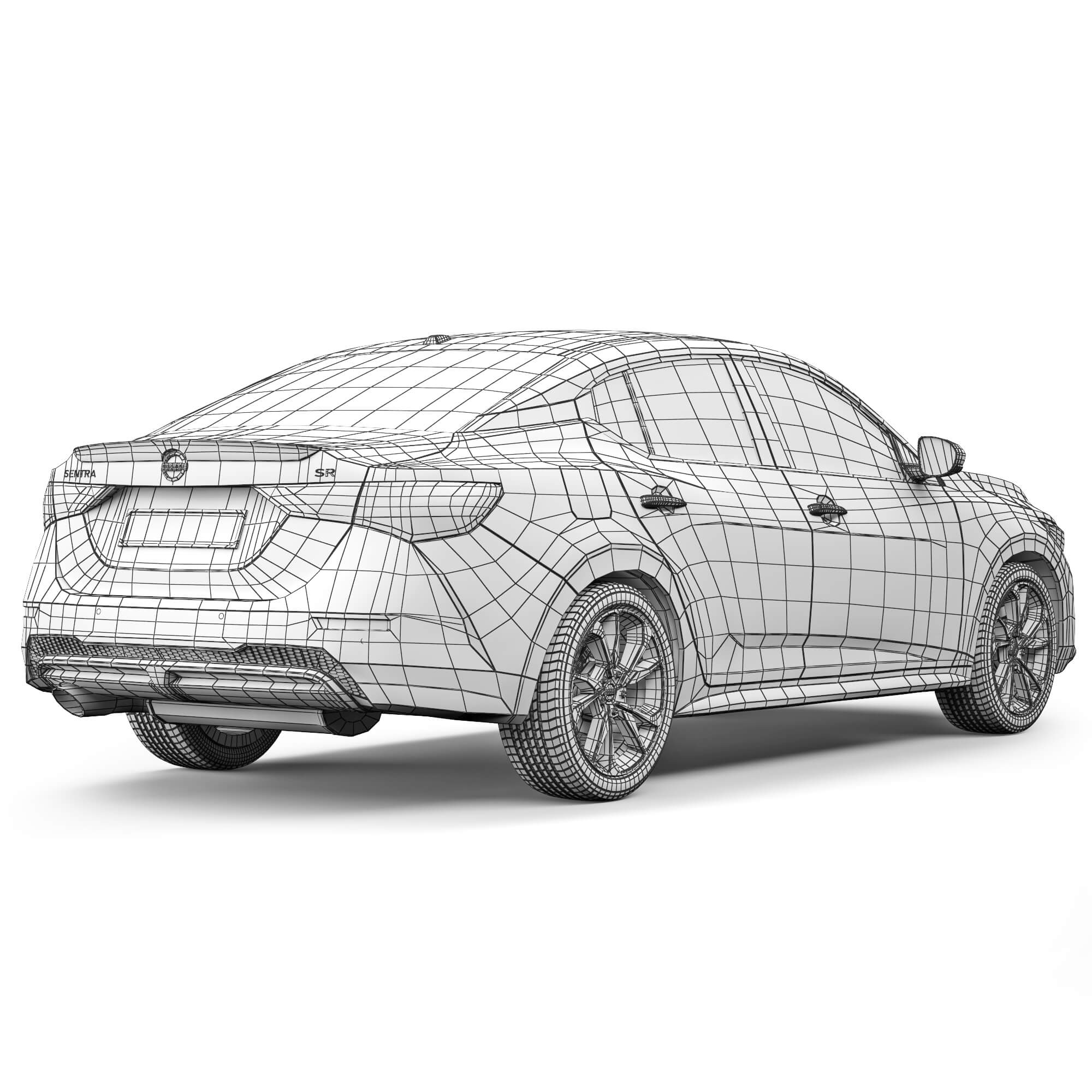 Nissan Sentra SR 2020 - 3D Model by podshyvalov